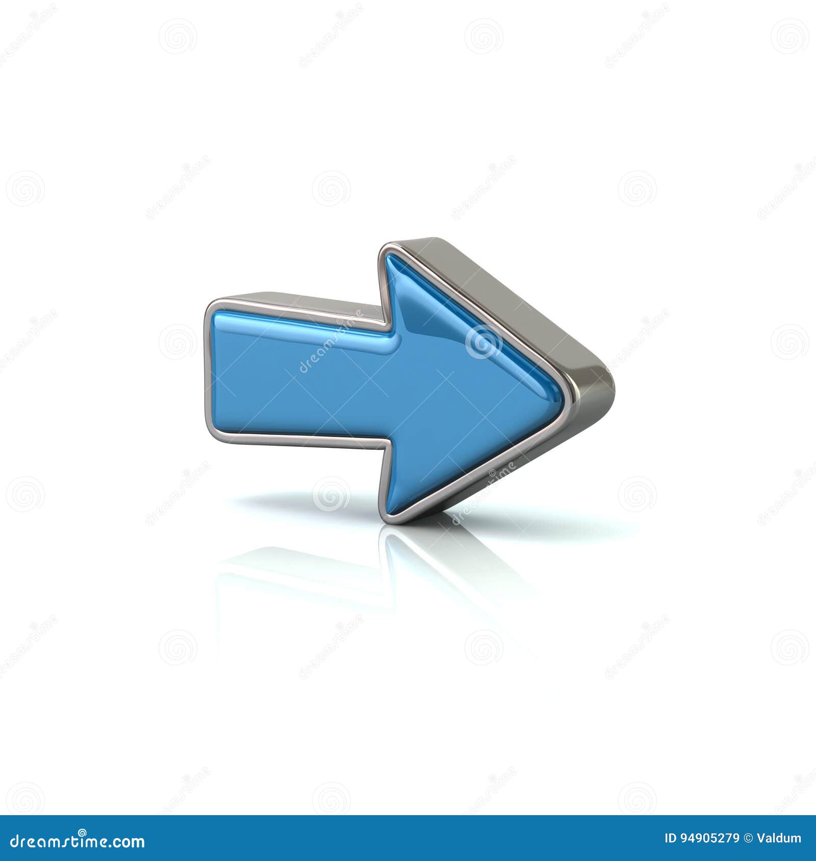Blue forward arrow stock illustration. Illustration of copy - 94905279