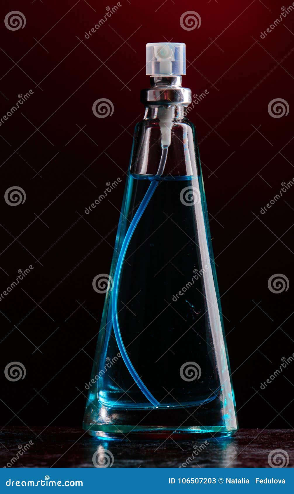Blue fragrant perfume stock image. Image of glass, luxury - 106507203