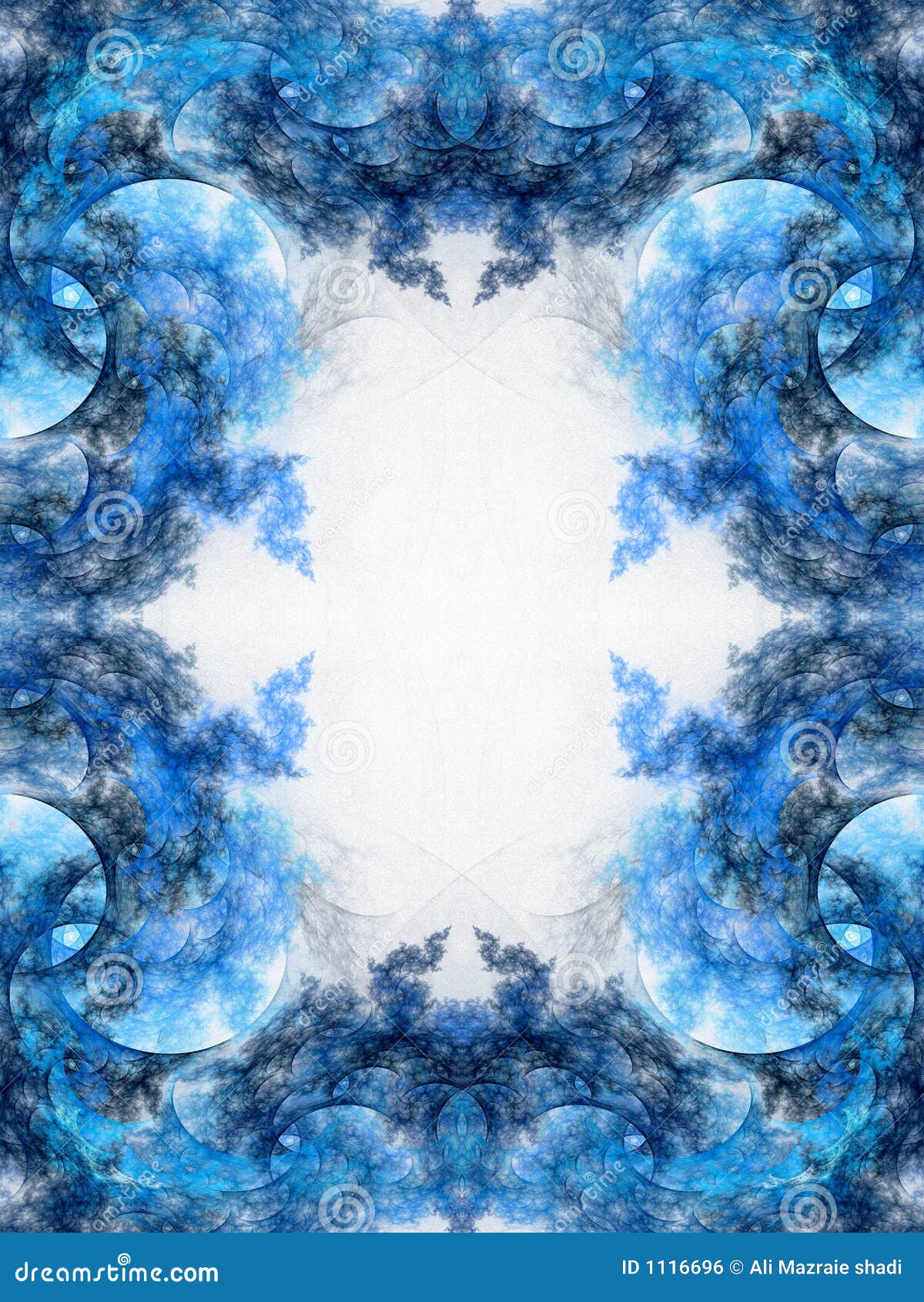 Blue frame stock illustration. Illustration of kinetic - 1116696