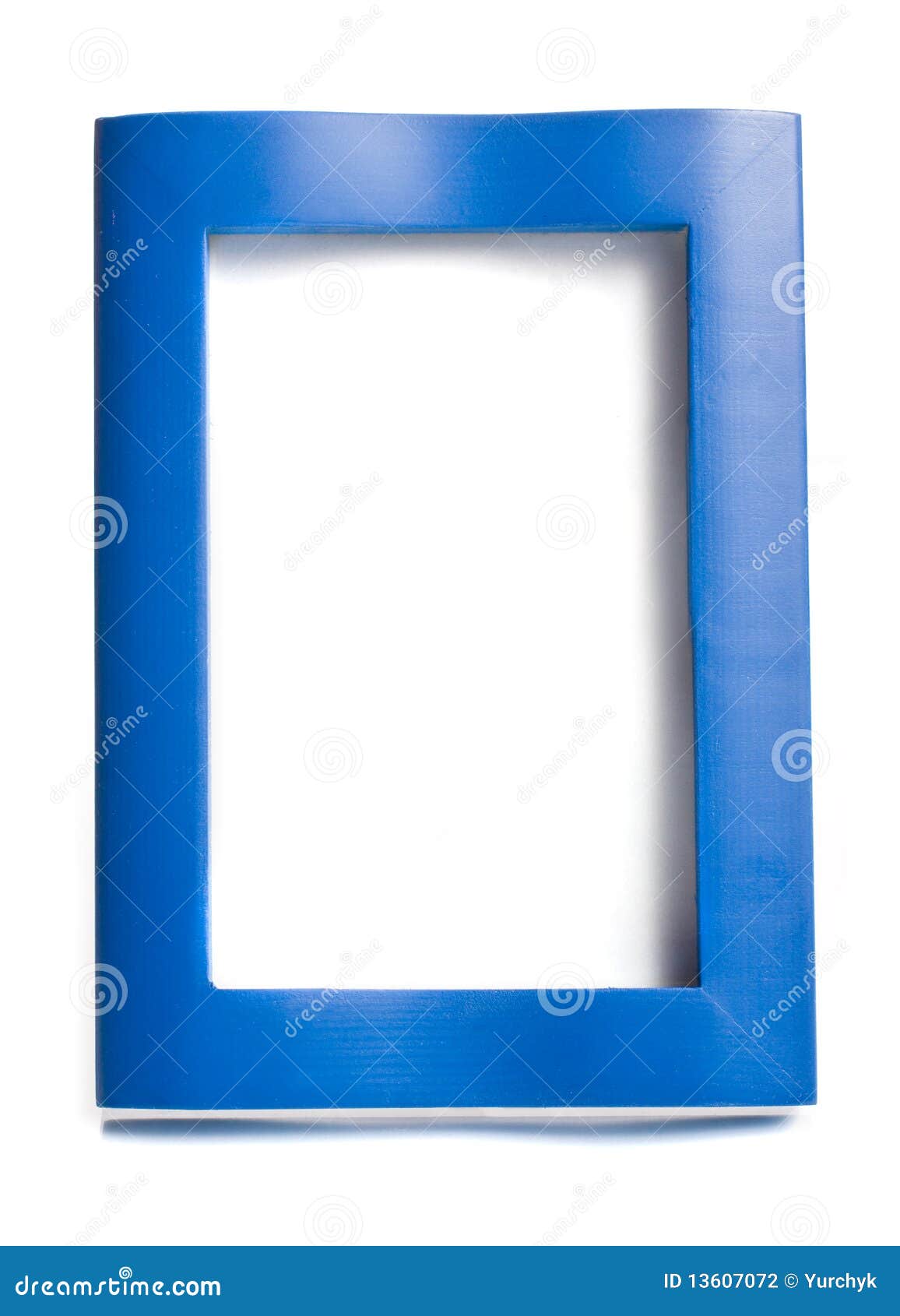 Blue frame stock photo. Image of exhibition, museum, isolated - 13607072