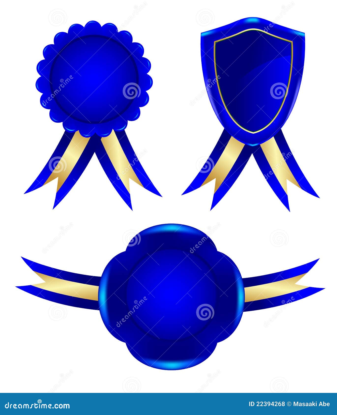 Blue frame stock vector. Illustration of design, blue - 22394268