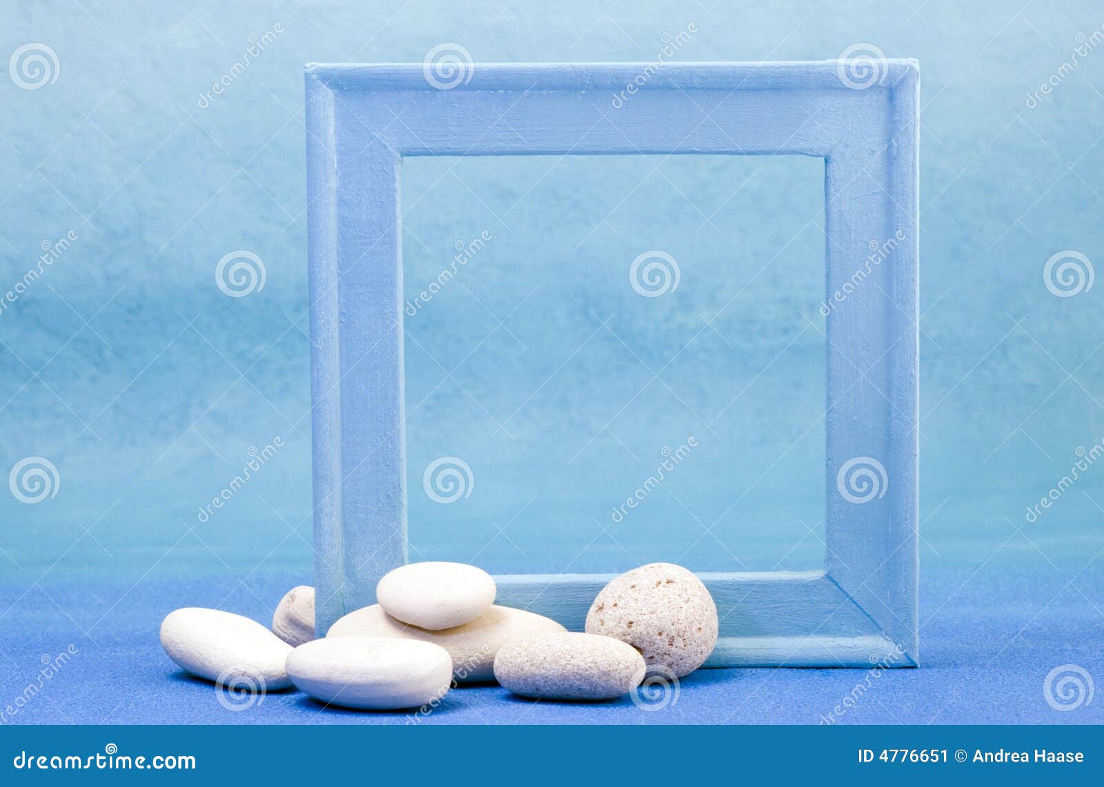 Blue frame stock image. Image of blue, stone, turquoise - 4776651