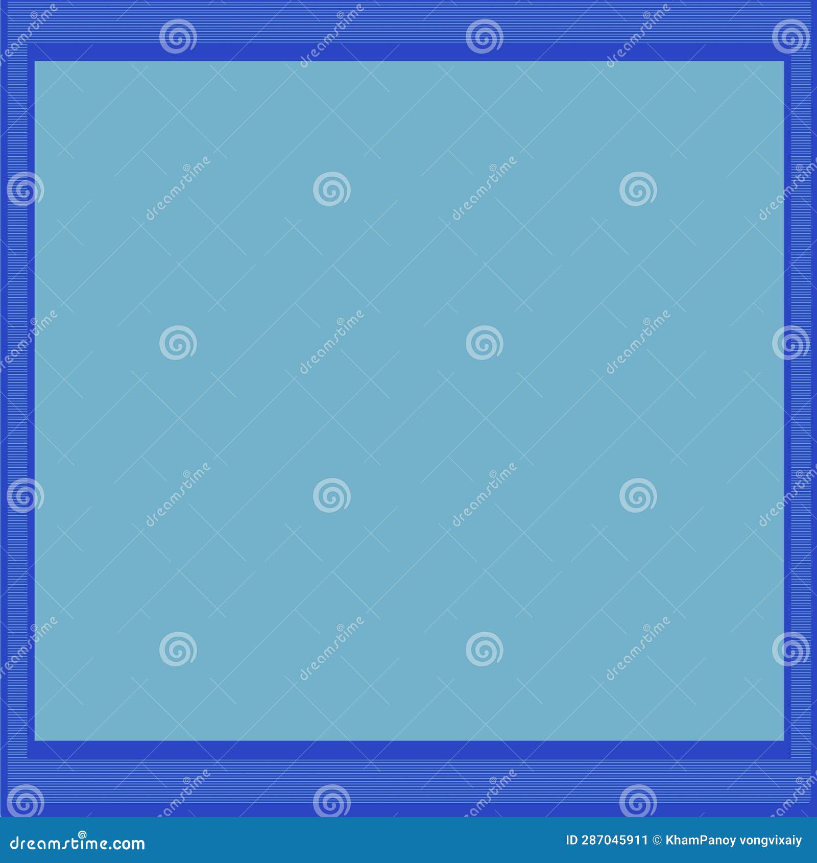Blue frame of wallpaper stock illustration. Illustration of banner ...