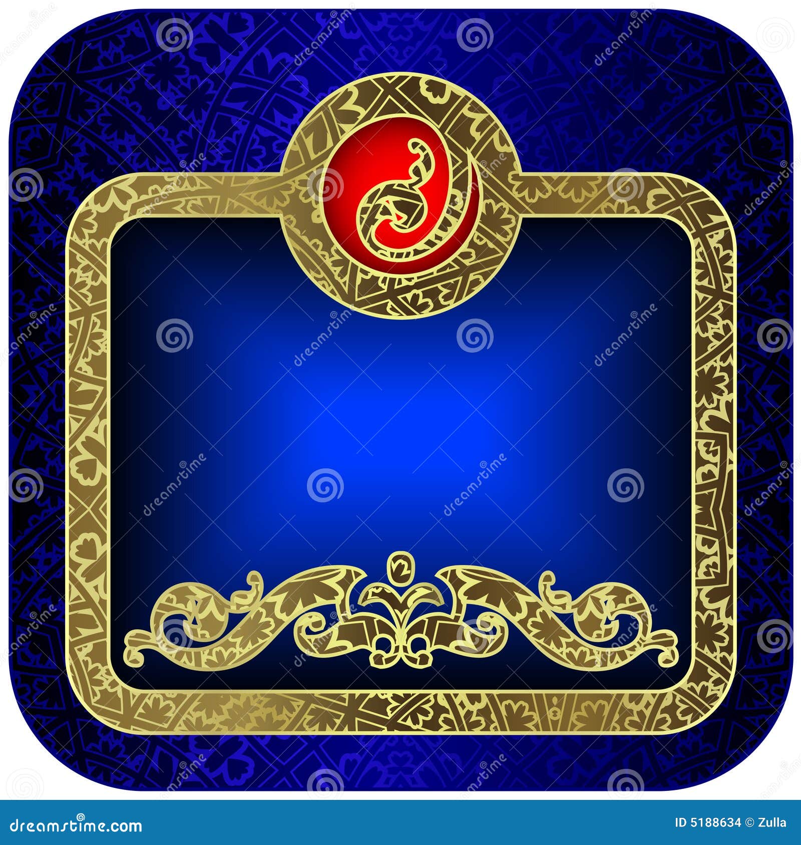 Blue framework stock vector. Illustration of design, blue - 5188634