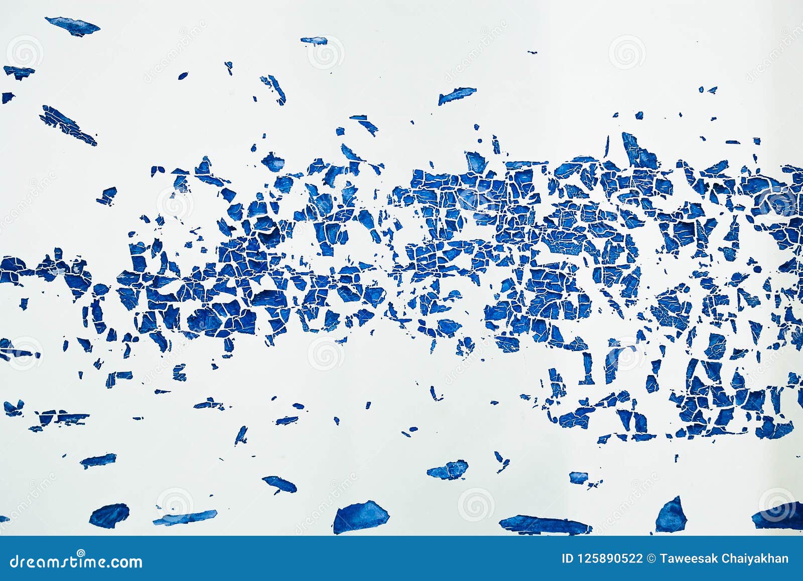 The Blue of Free Form on Mirror Texture Stock Photo - Image of grunge ...