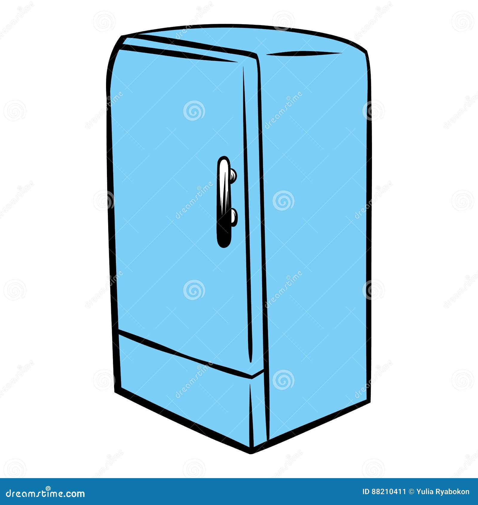 Cartoon Refrigerator Clipart