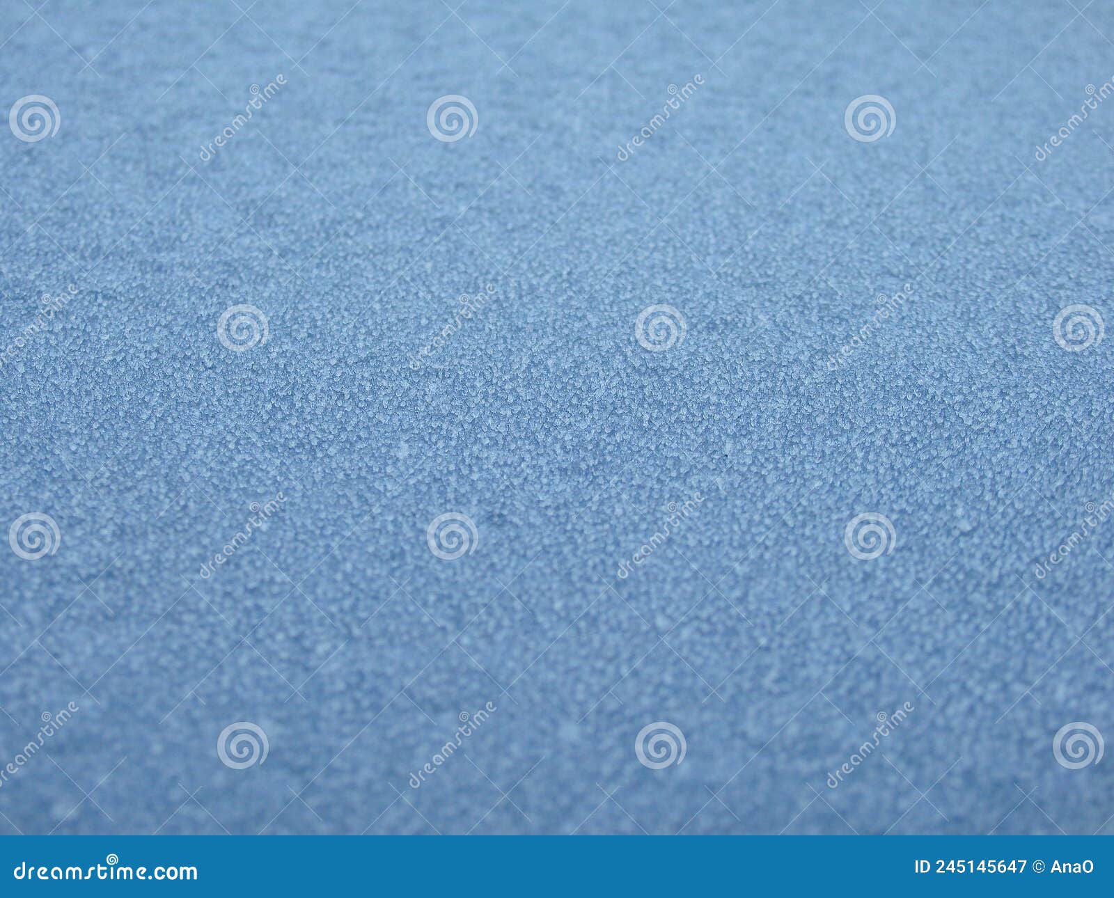 Blue Frost Texture. Thawed Hoarfrost Gradient Frost Pattern on Surface ...