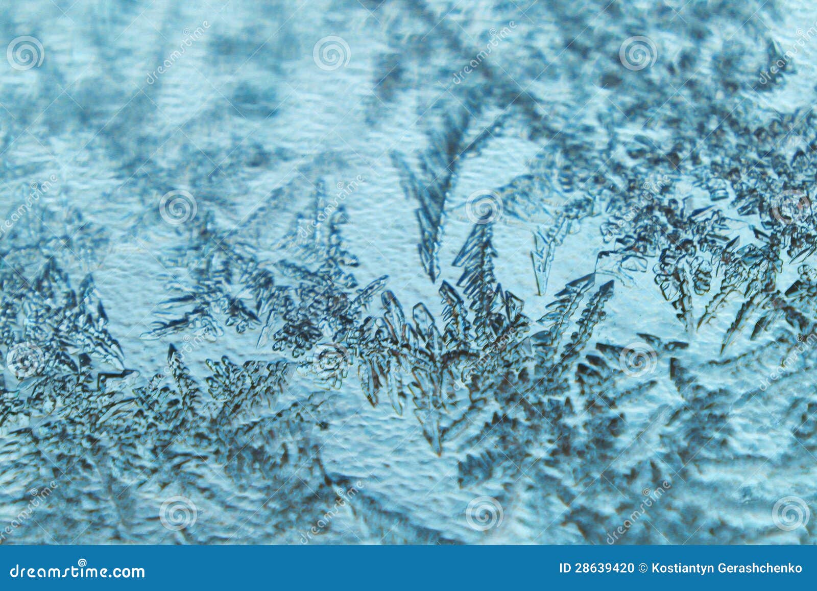 Blue frozen background stock photo. Image of clear, design - 28639420