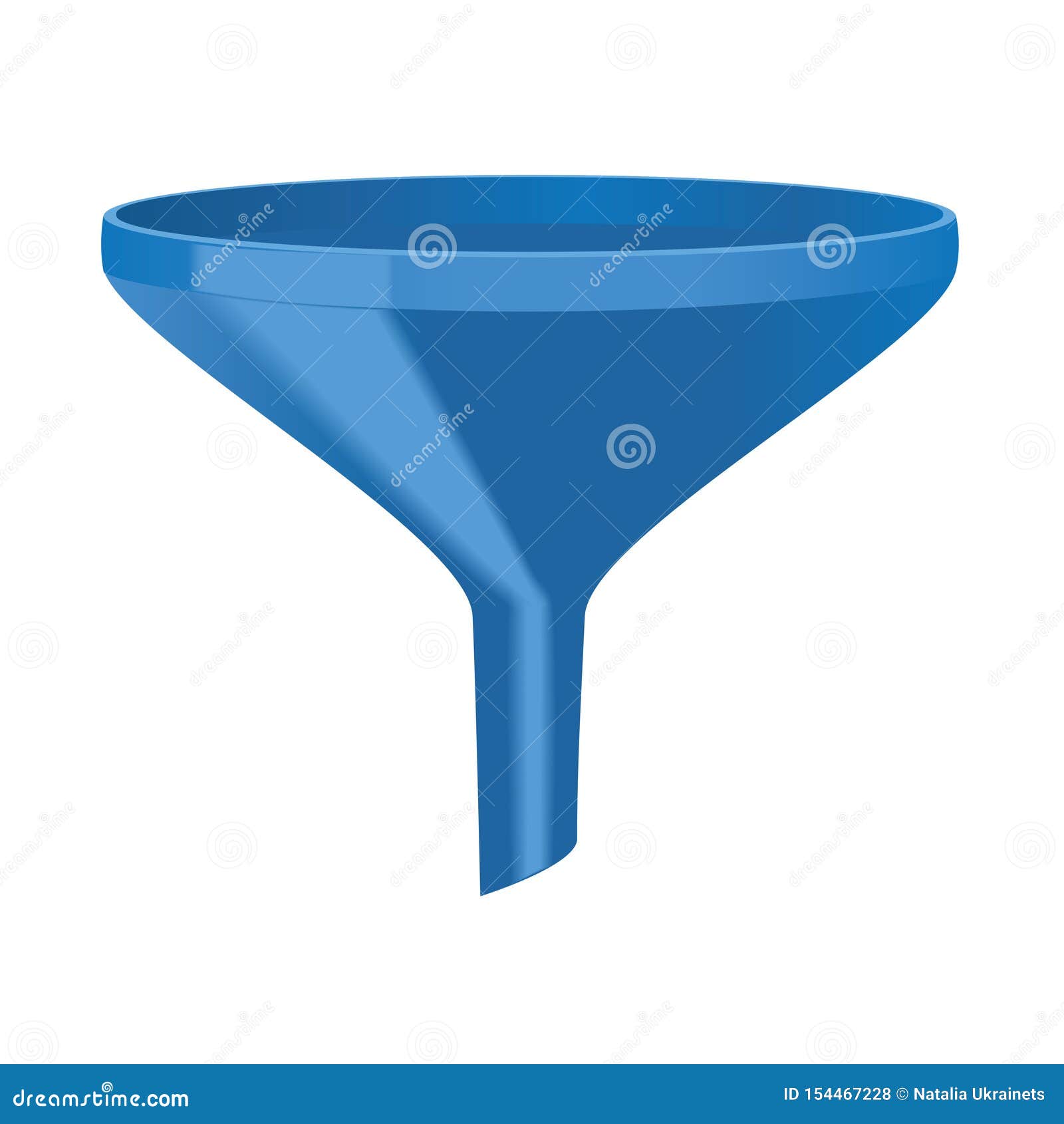Blue Funnel Icon