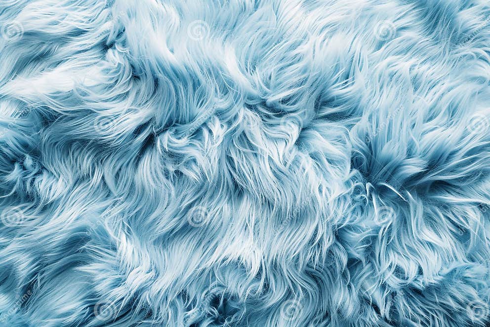 Blue Fur Carpet Background Texture Microfiber Texture Light Blue Fluffy ...