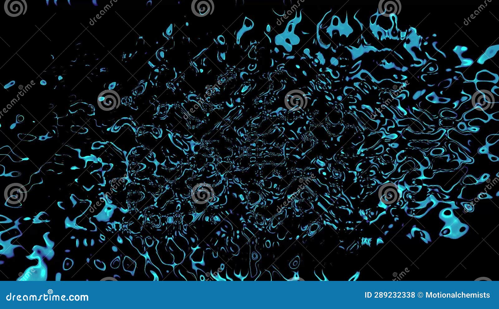 Blue Futuristic Technology. Computer System Digital Artificial ...