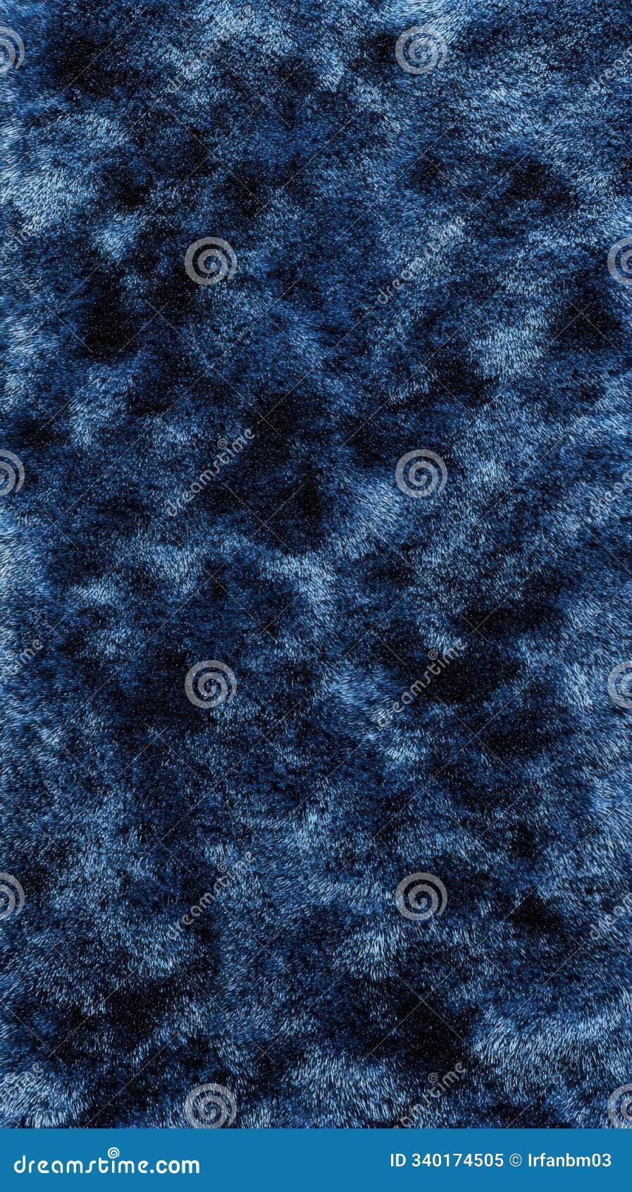 Blue Fuzzy Abstract Texture, a Seamless Digital Canvas Stock ...