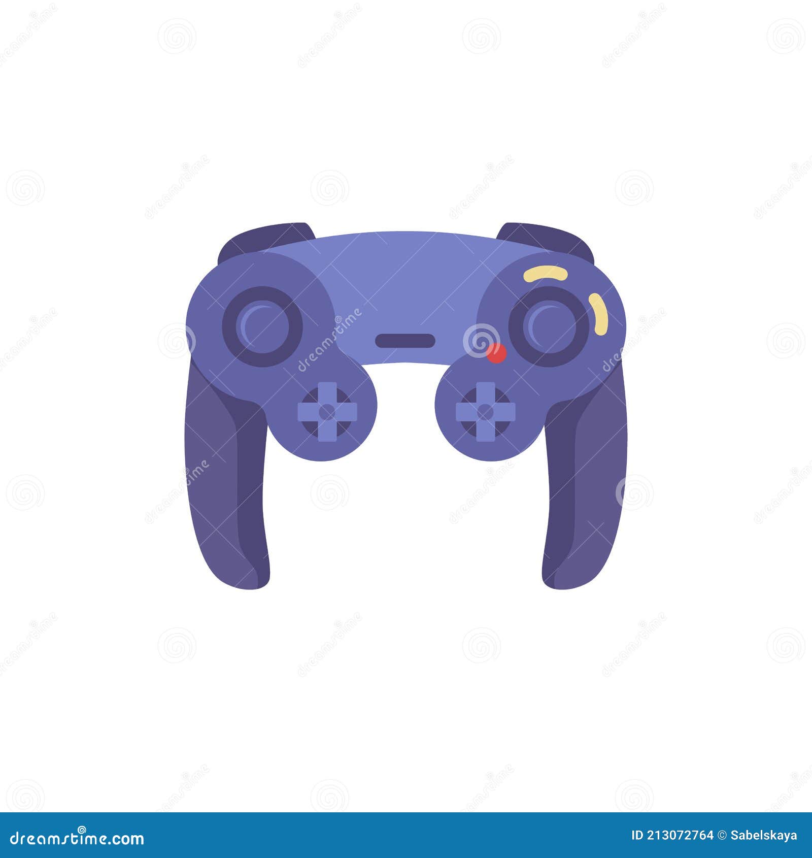 Blue Game Controller, Play Console, Digital Gadget for Entertainment ...