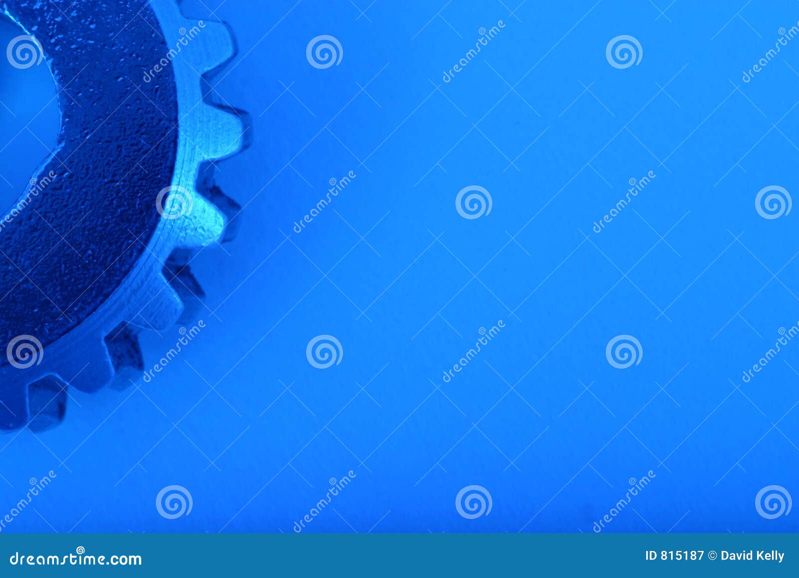 Blue Gear 6 stock image. Image of blue, together, machine - 815187