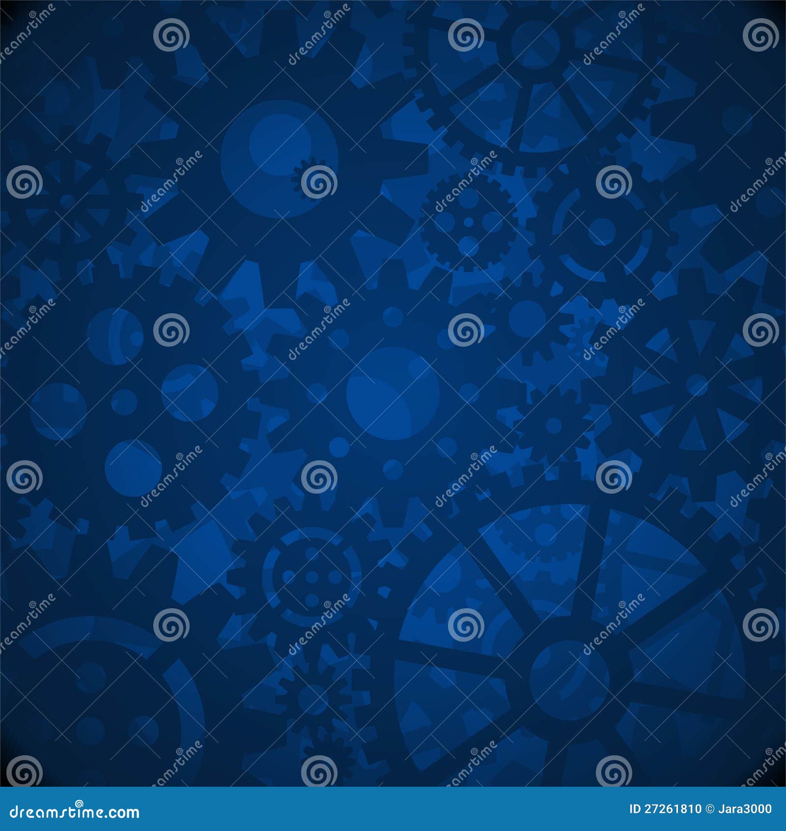 Blue Gears Background stock vector. Illustration of concepts - 27261810