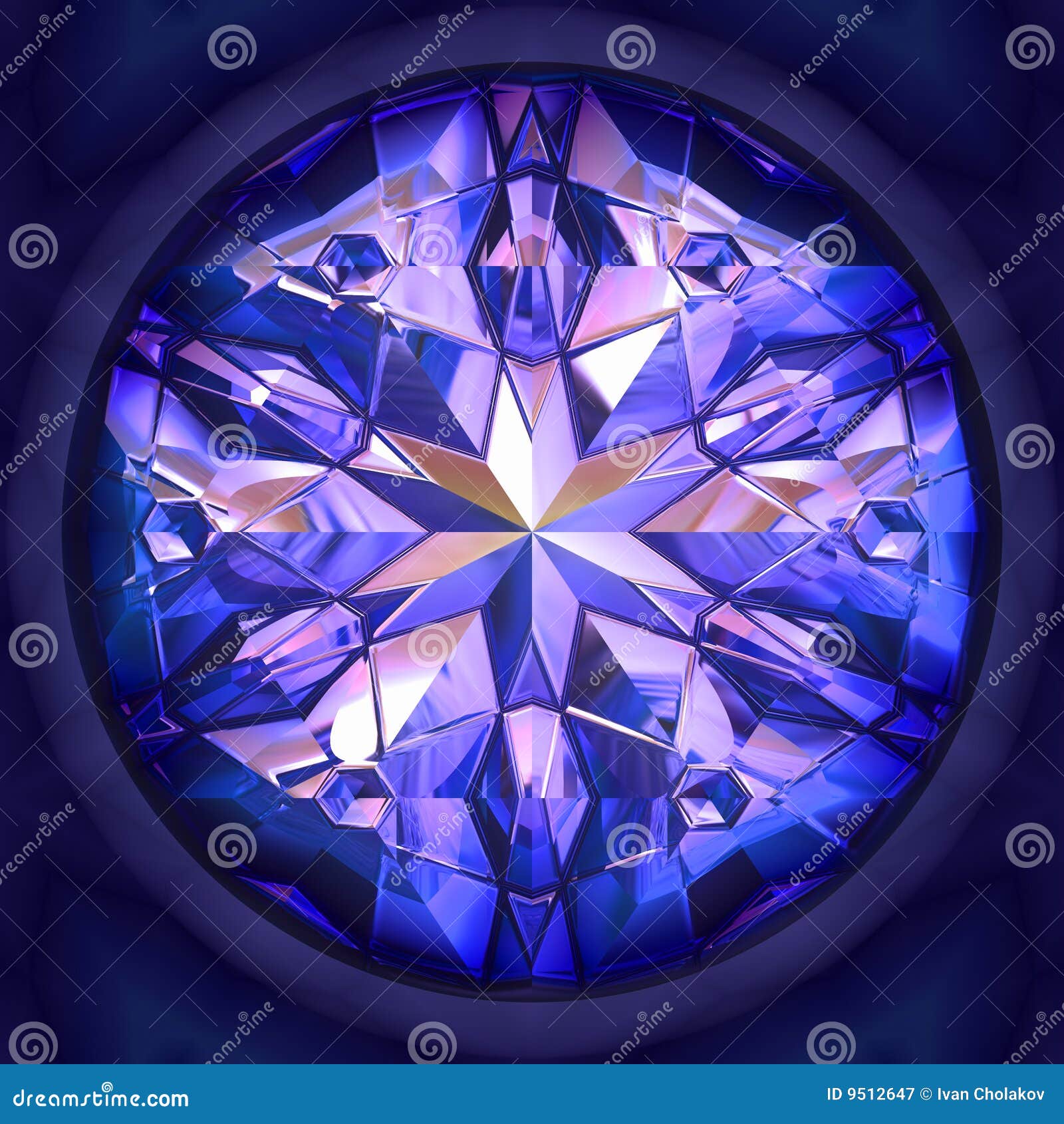 Blue gem stock image. Image of stone, isolated, precision - 9512647