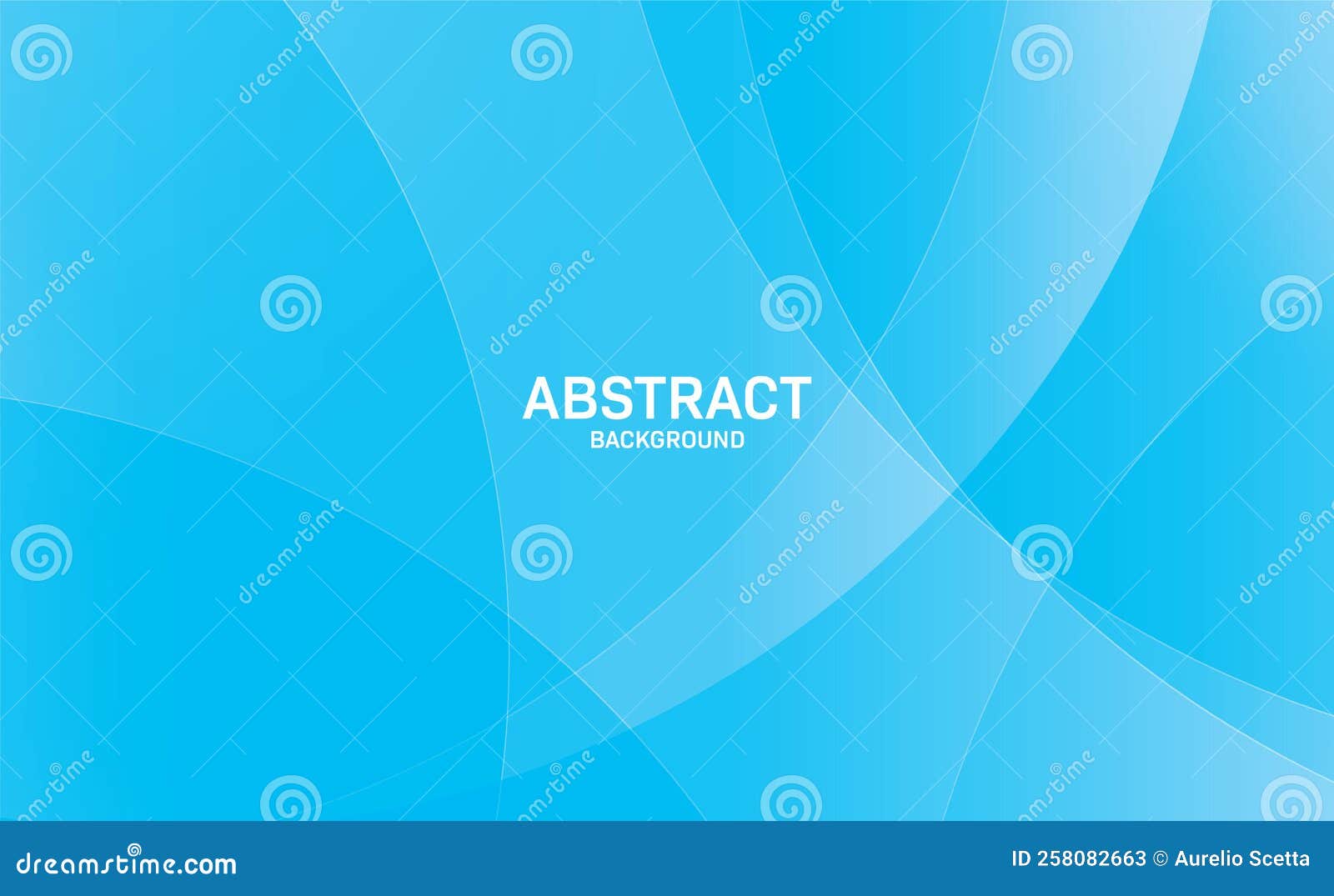 Blue Geometric Abstract Background Stock Vector - Illustration of ...