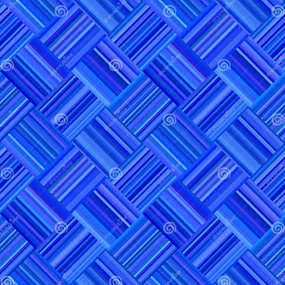 Blue Diagonal Stripe Pattern - Vector Mosaic Tile Background Stock ...