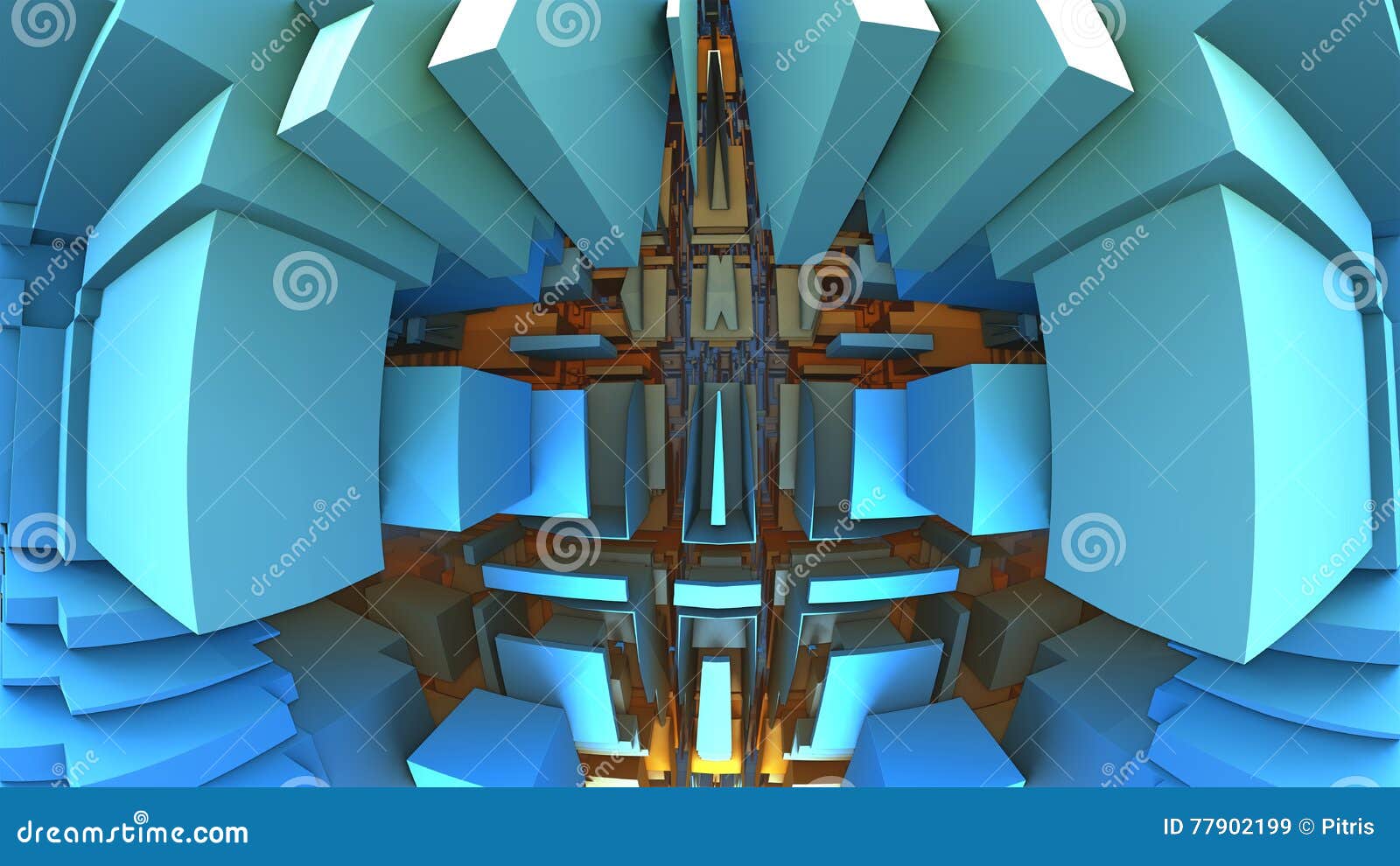 3D Shapes Floating Colorful Fluids In Weightlessness Stock Photography ...