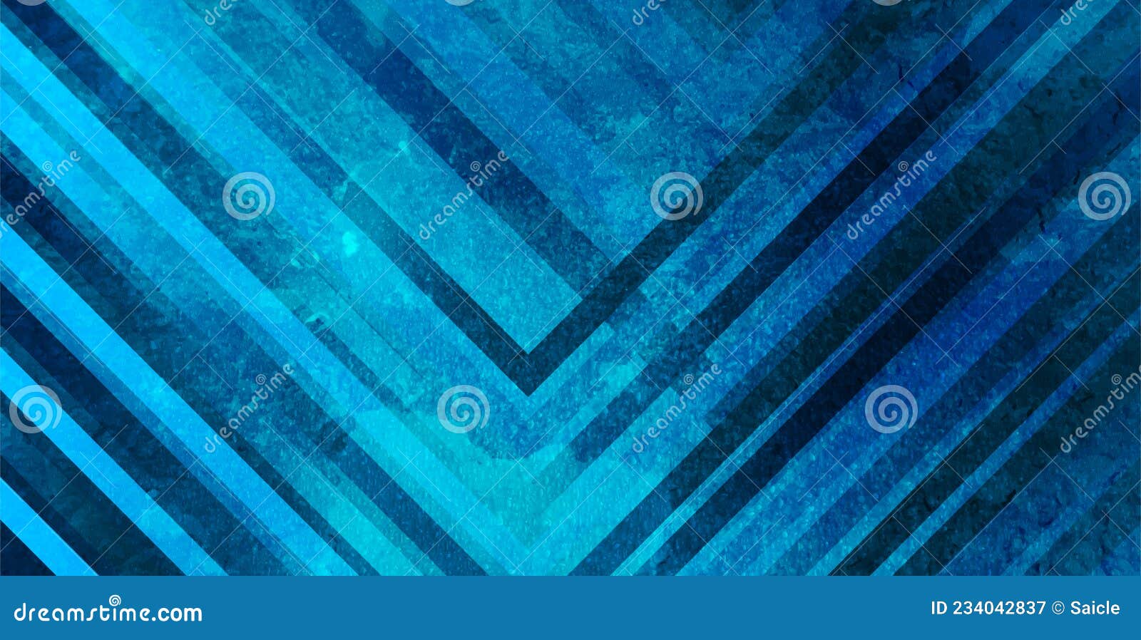 Blue Geometric Stripes Abstract Tech Grunge Background Stock Vector ...