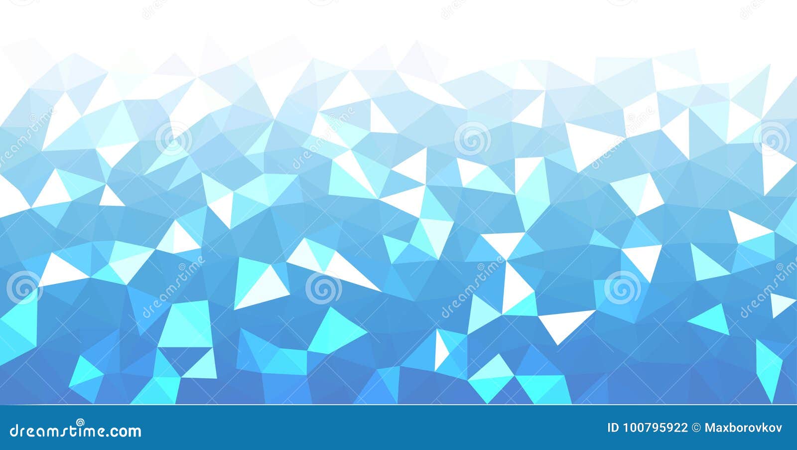Blue Geometric Texture Abstract Background. Stock Vector - Illustration ...