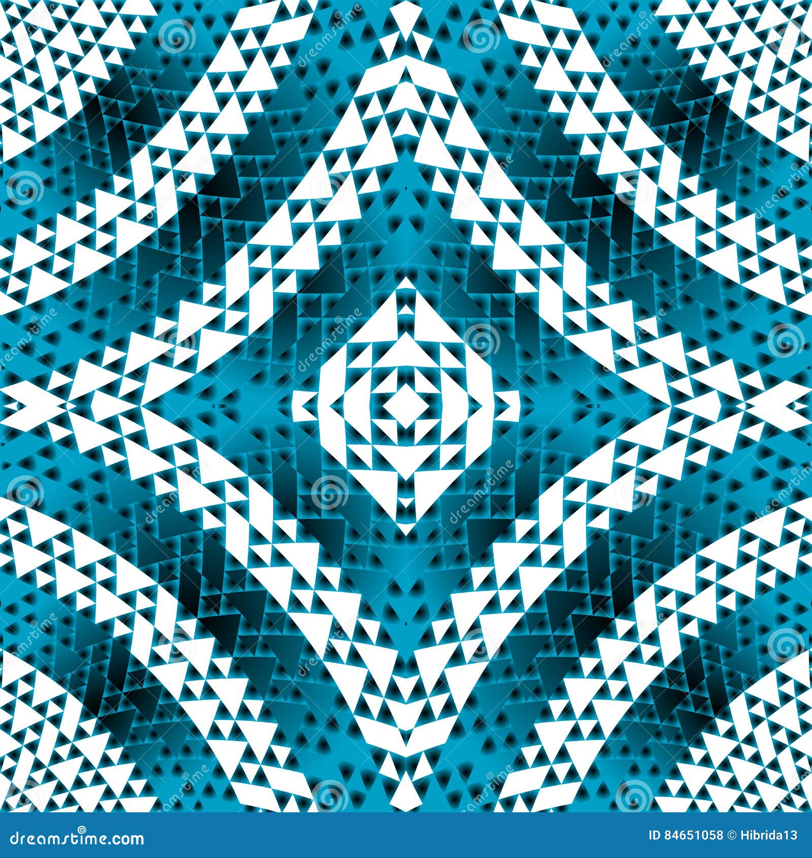 Blue Geometrical Shapes Background Stock Vector - Illustration of ...