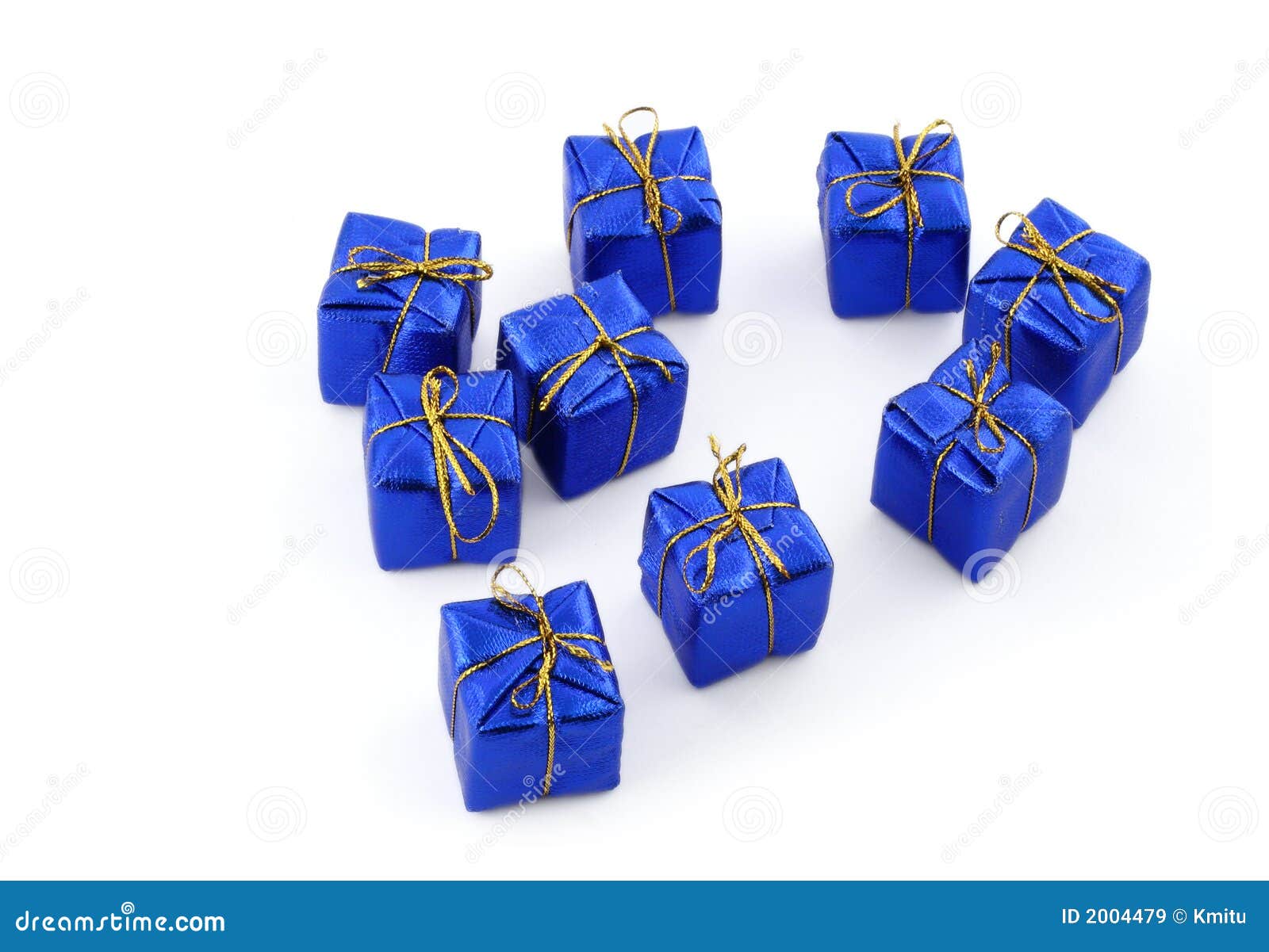 Blue gifts stock image. Image of decorative, detail, blue - 2004479