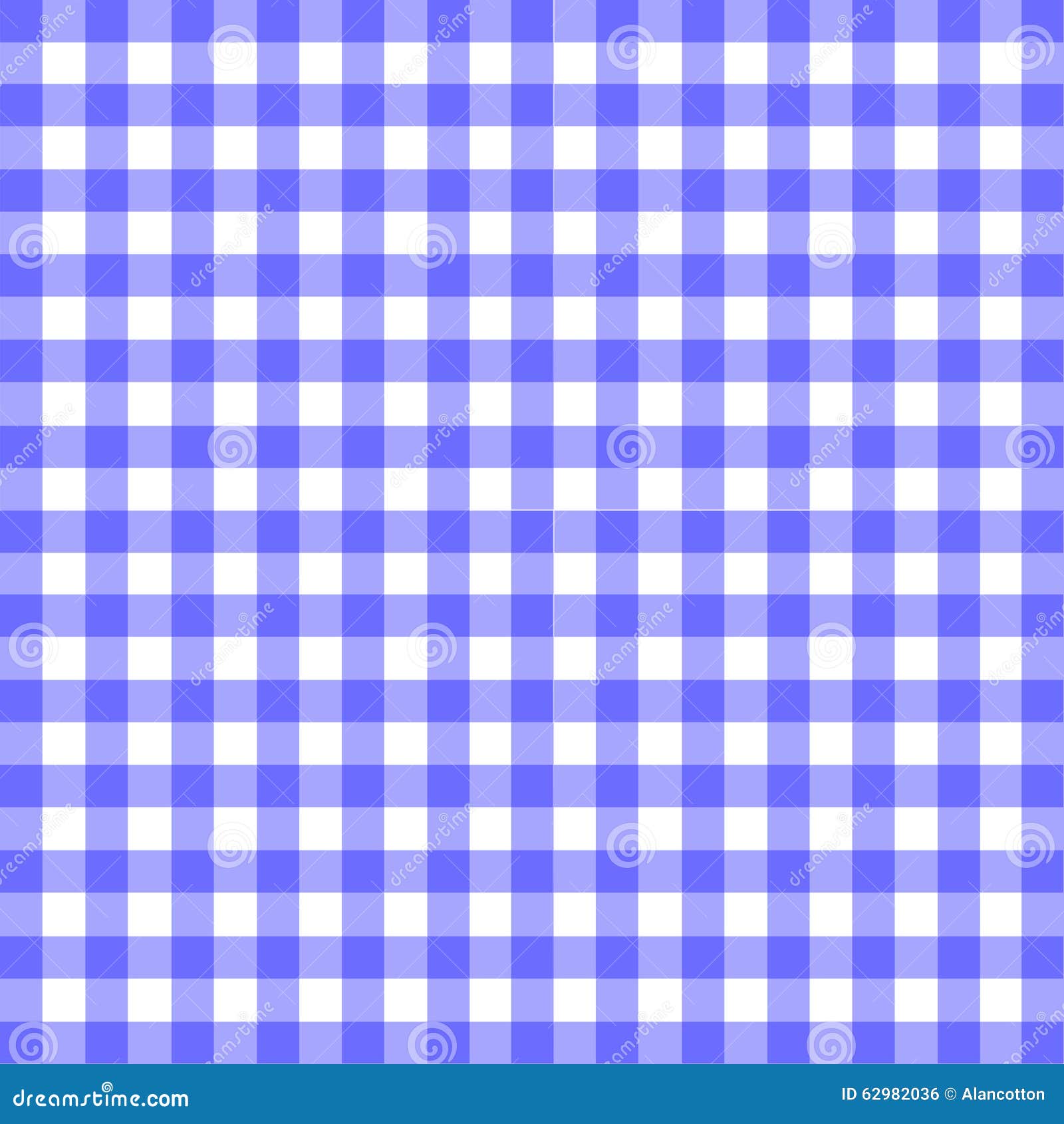 Blue Gingham Material stock illustration. Illustration of restaurant ...