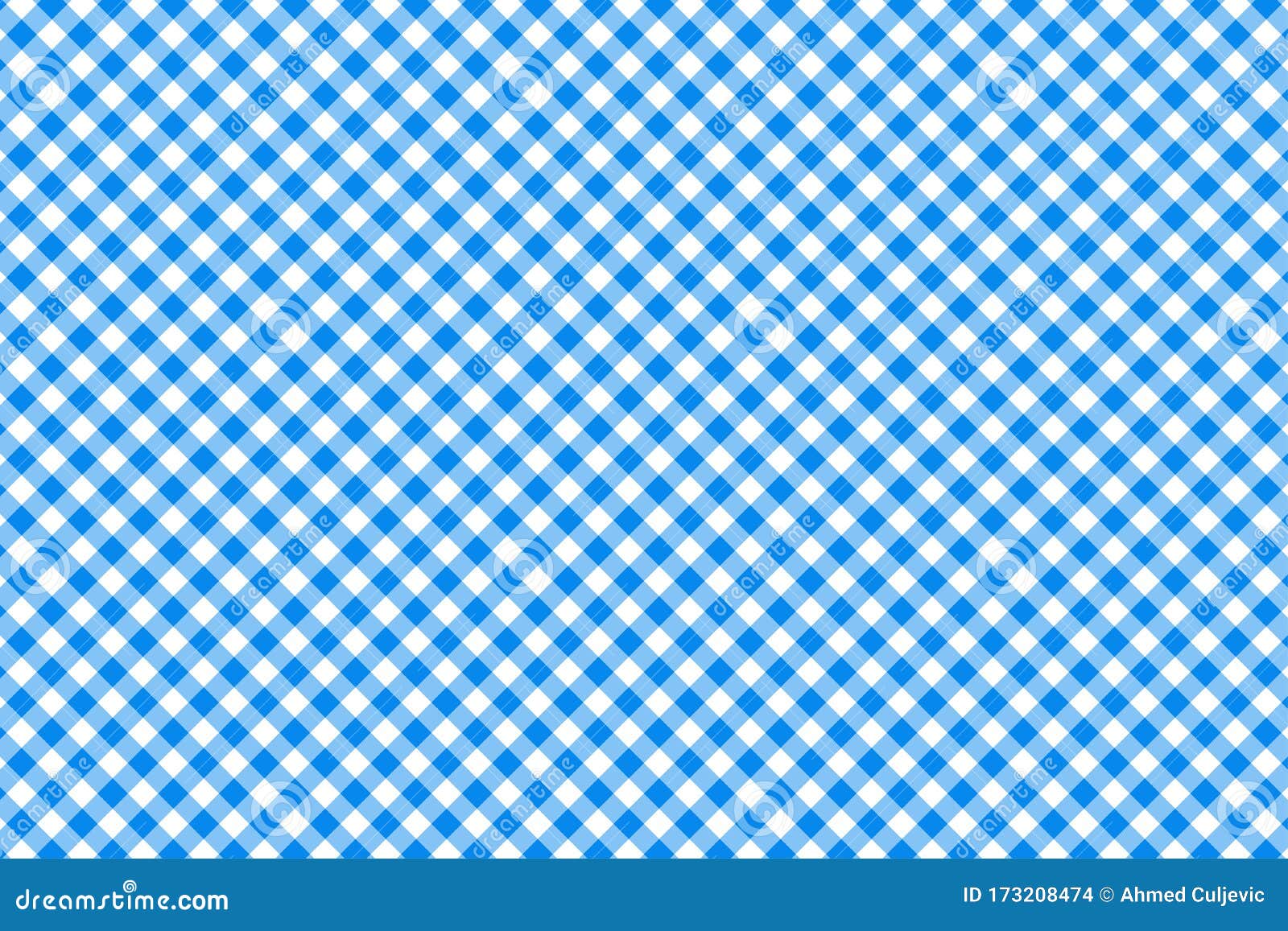Blue Gingham pattern stock illustration. Illustration of material ...