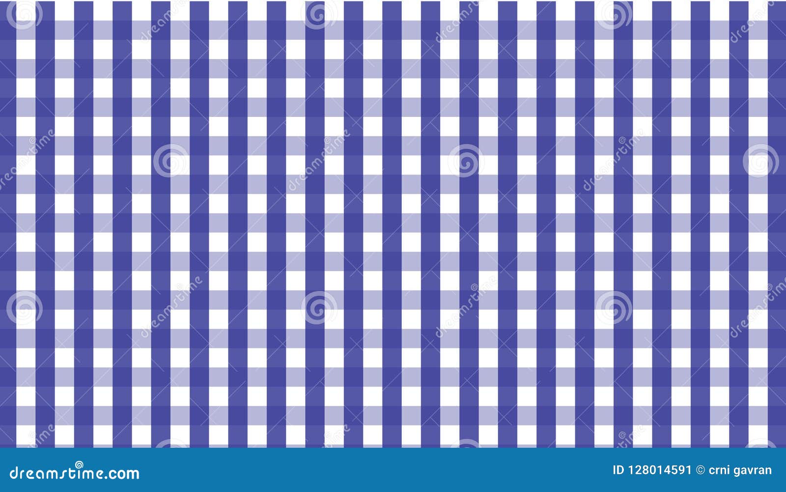 Blue Gingham Seamless Pattern.Illustration. Stock Vector - Illustration ...