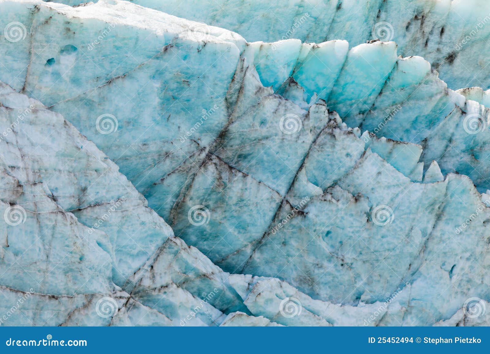 Blue Glacier Ice Background Texture Pattern Stock Photo - Image of ...