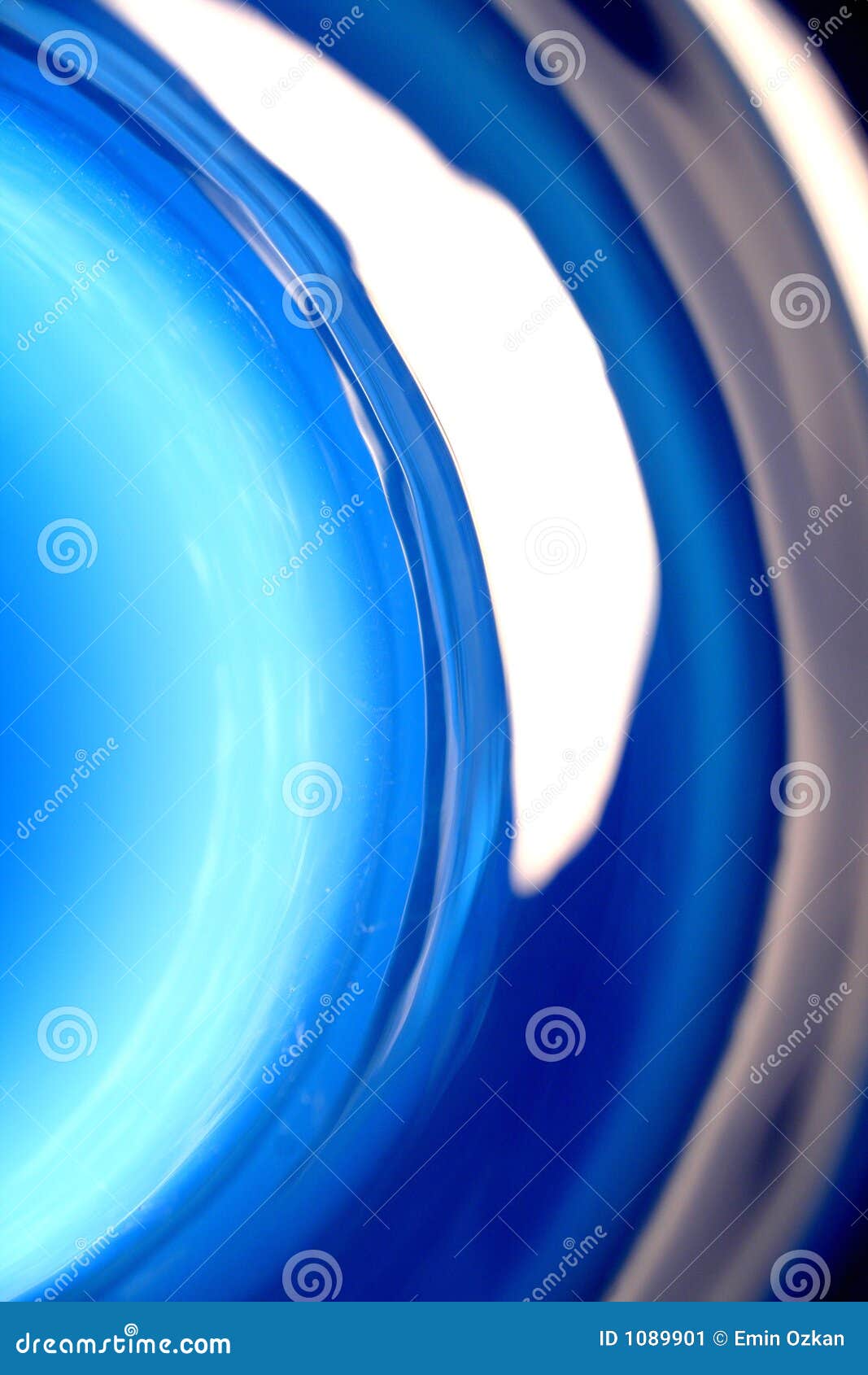 Blue glass abstract stock image. Image of reflections - 1089901