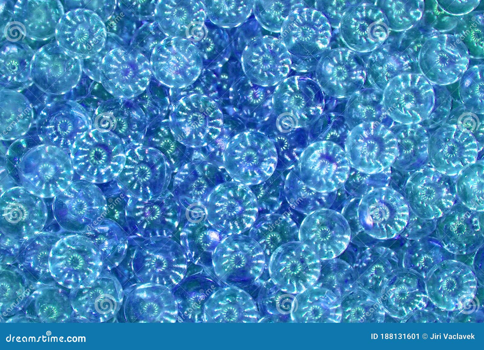 Blue glass balls texture stock image. Image of wallpaper - 188131601