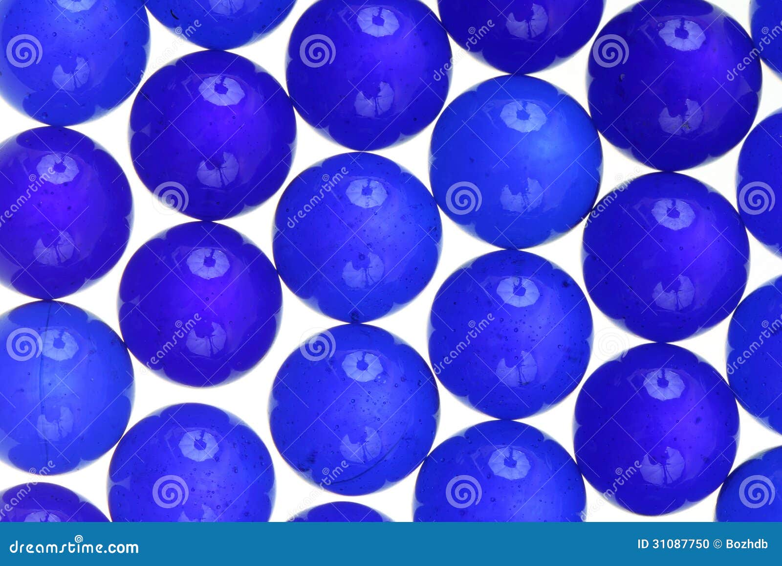 Blue glass balls texture stock photo. Image of ball, reflection - 31087750