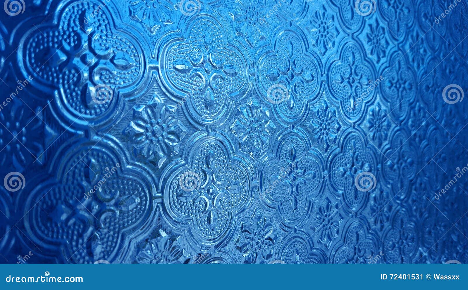 Blue Glass stock image. Image of design, window, blue - 72401531