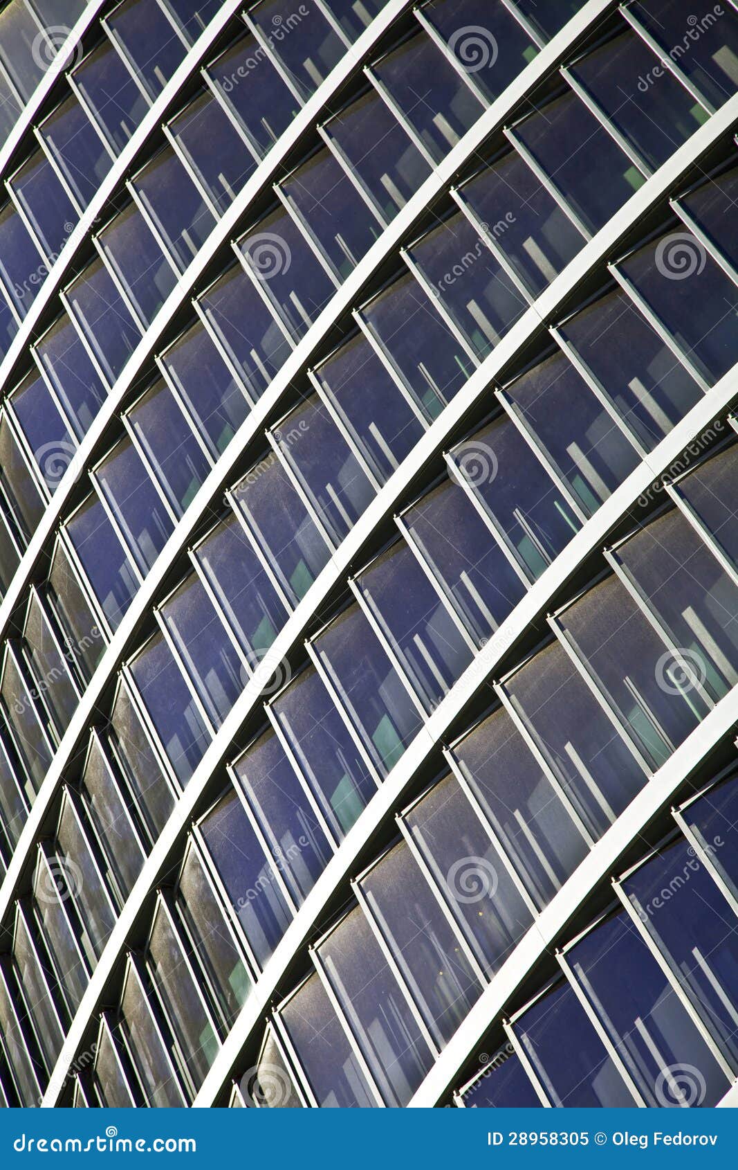 Blue Glass High Rise Building Skyscrapers Stock Image - Image of ...
