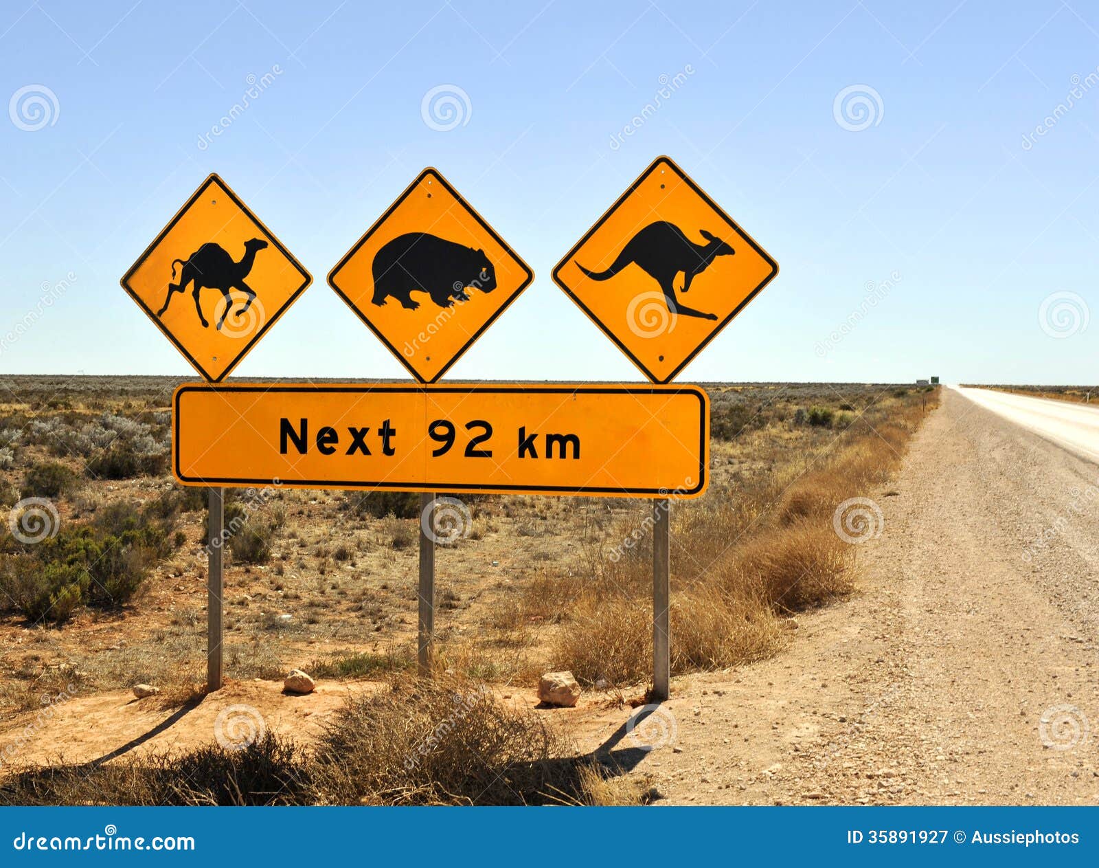 The Outback Signs stock image. Image of aussie, australia - 35891927