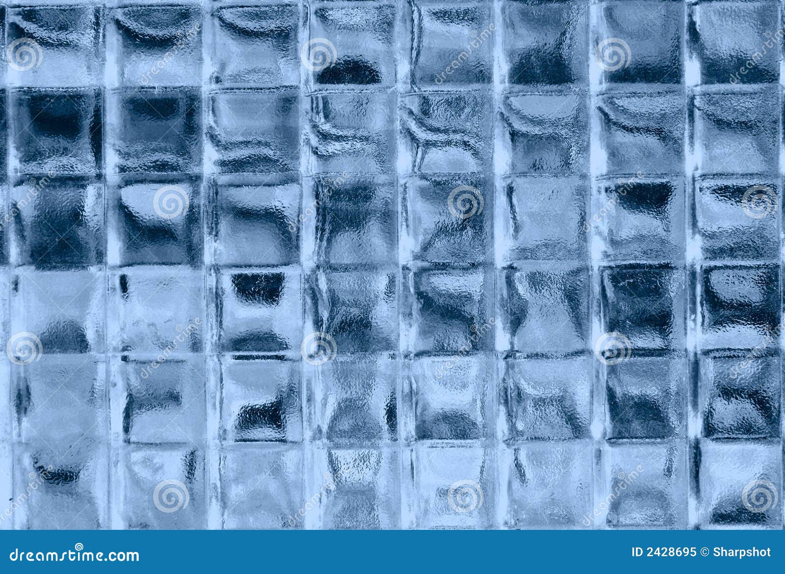 Blue glass squares. stock image. Image of squares, background - 2428695
