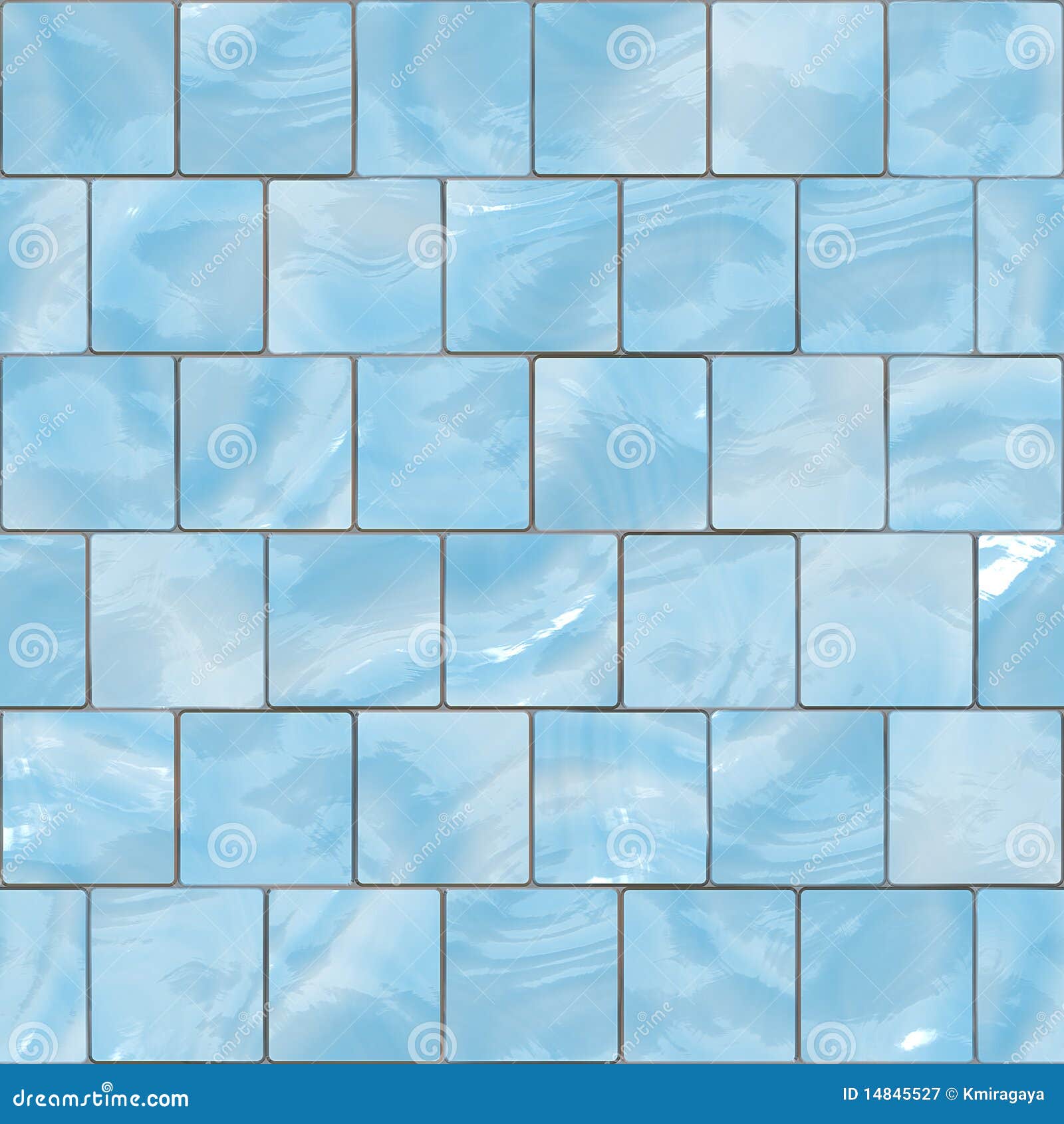 Blue Floor Tiles Texture