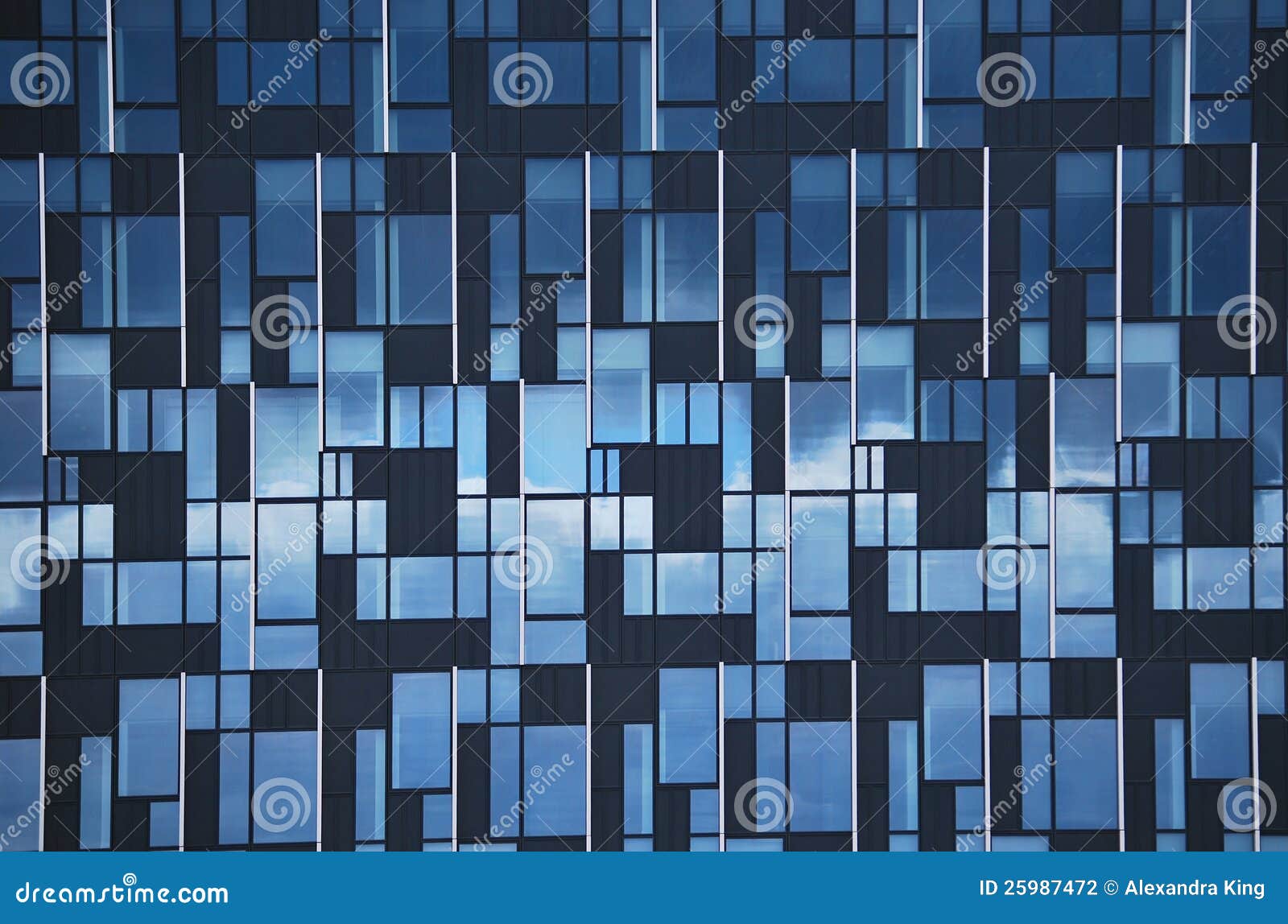 Blue glass wall stock photo. Image of design, pattern - 25987472