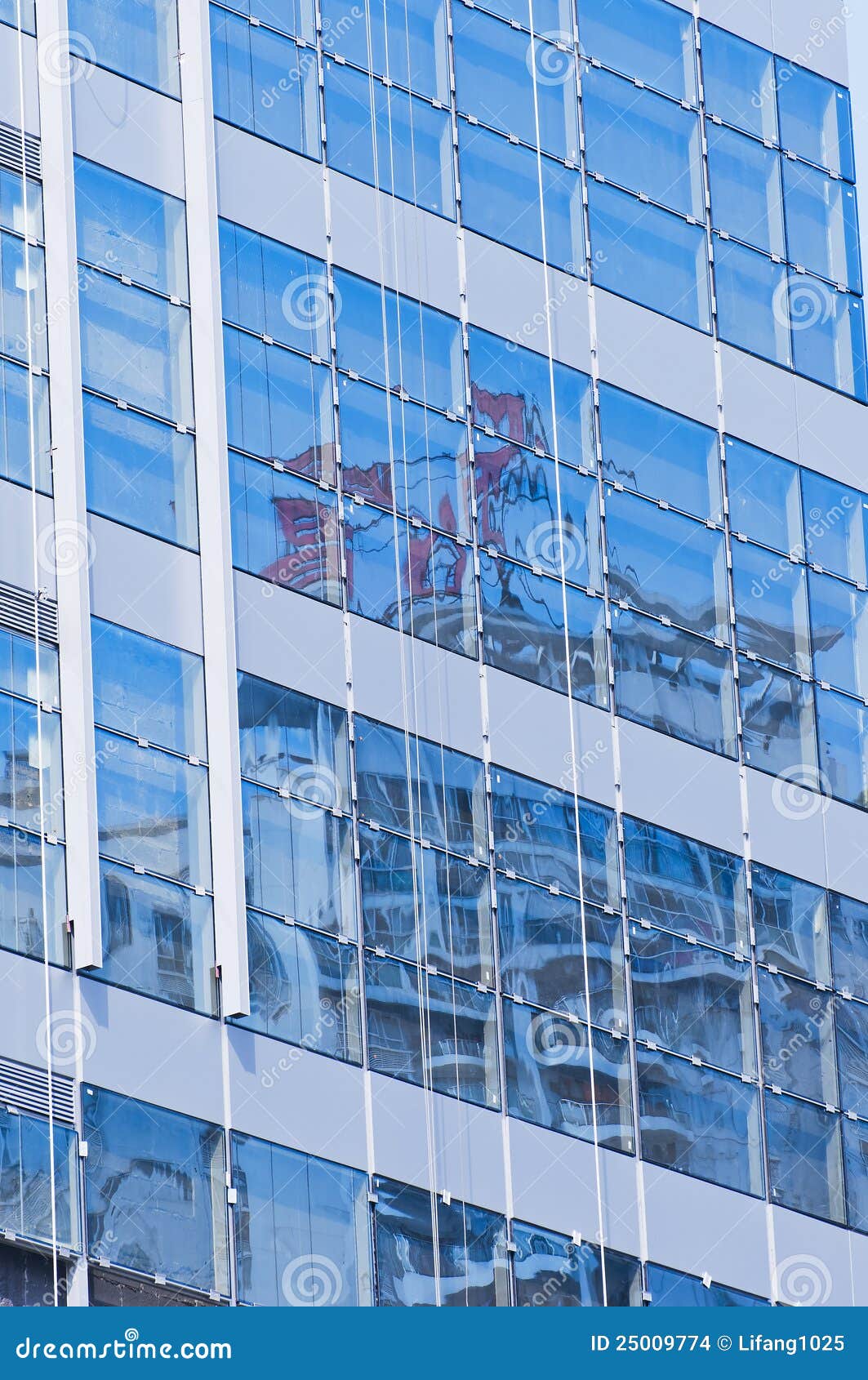 Blue glass Windows stock photo. Image of architecture - 25009774