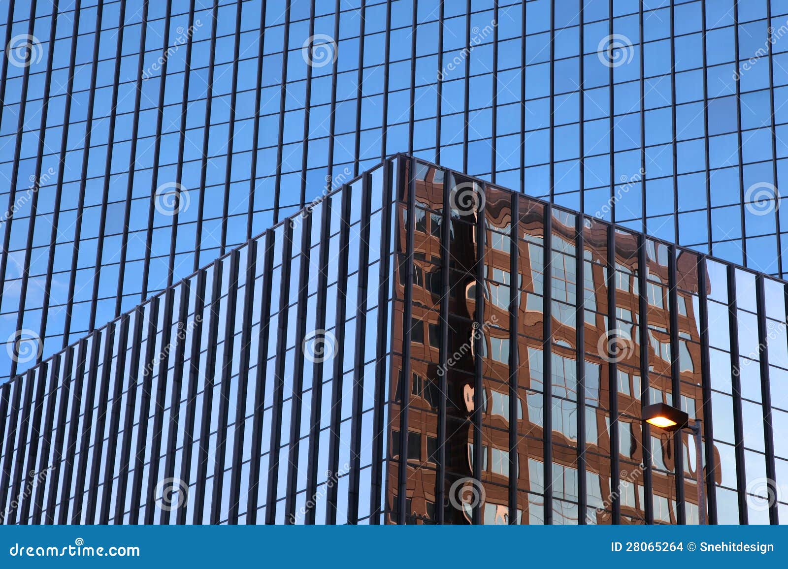 Blue glass windows stock photo. Image of glass, light - 28065264