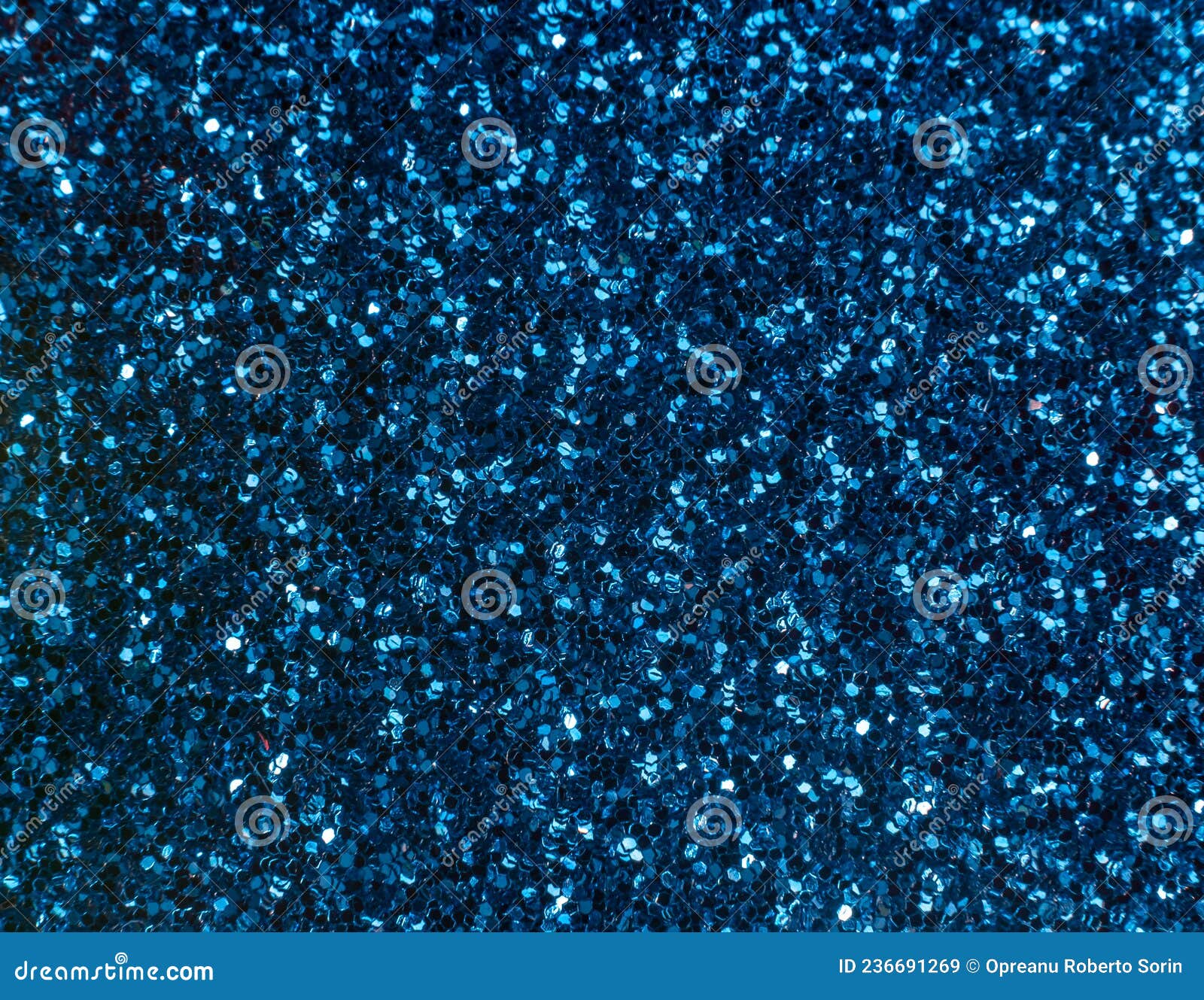 Blue Gletter Background with Colour Spangles Stock Image - Image of ...