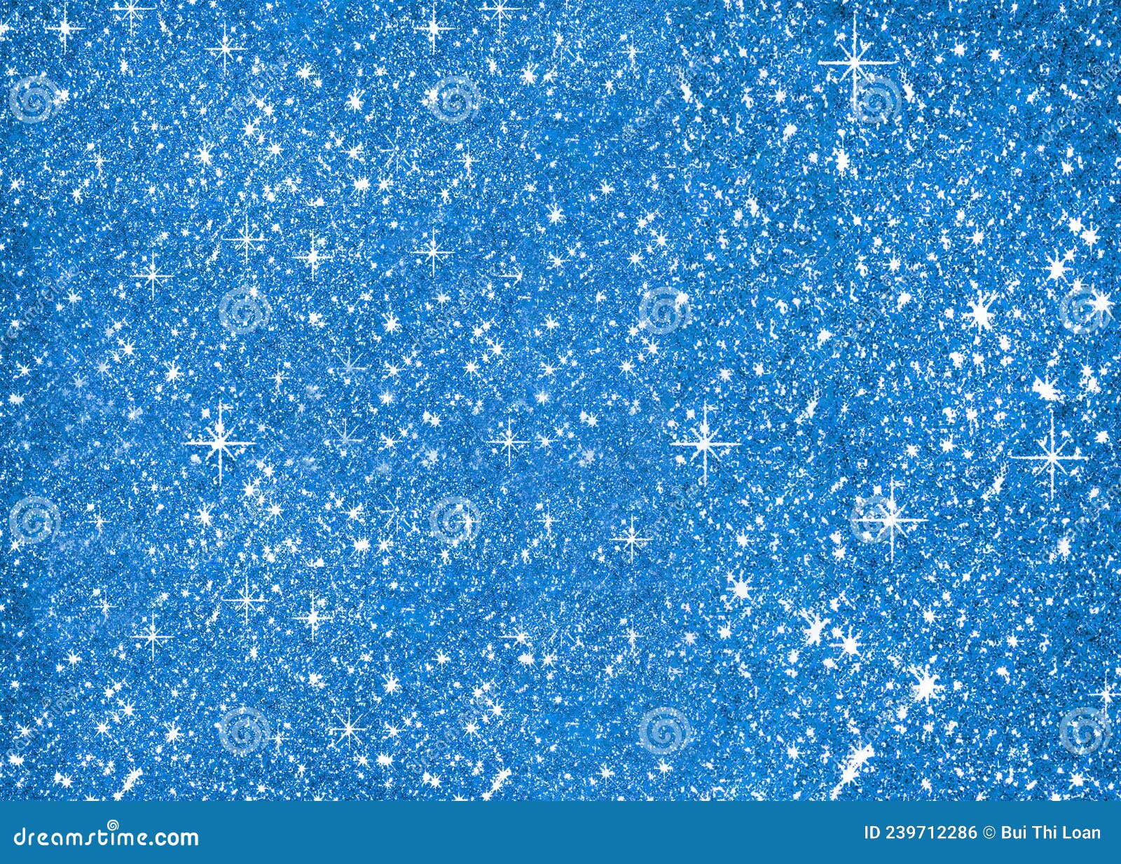 Blue Glitter Background stock illustration. Illustration of shine ...