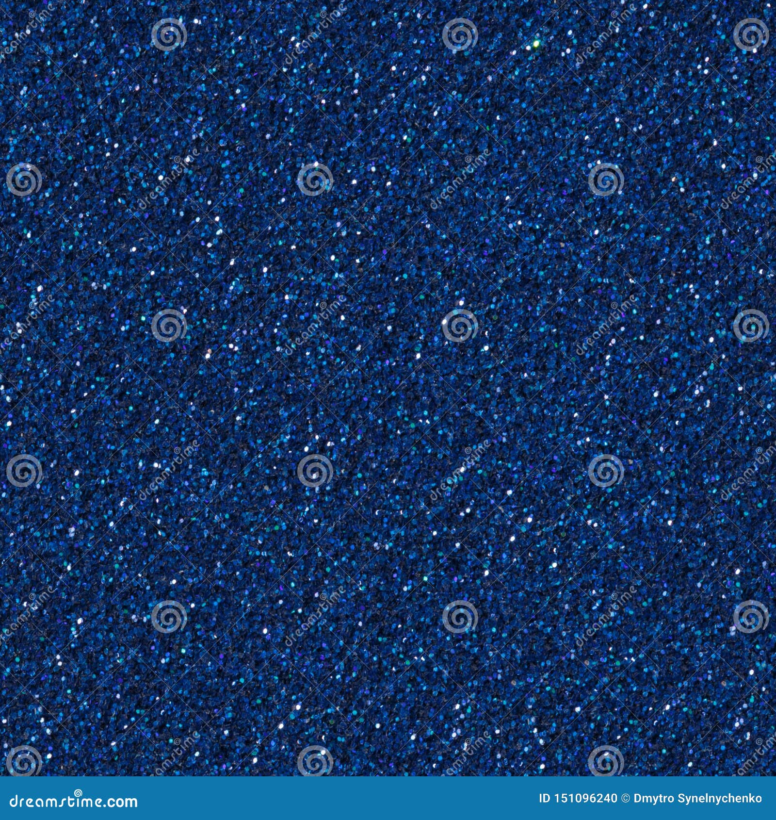 Blue Glitter for Texture or Background. Seamless Square Texture for Art ...
