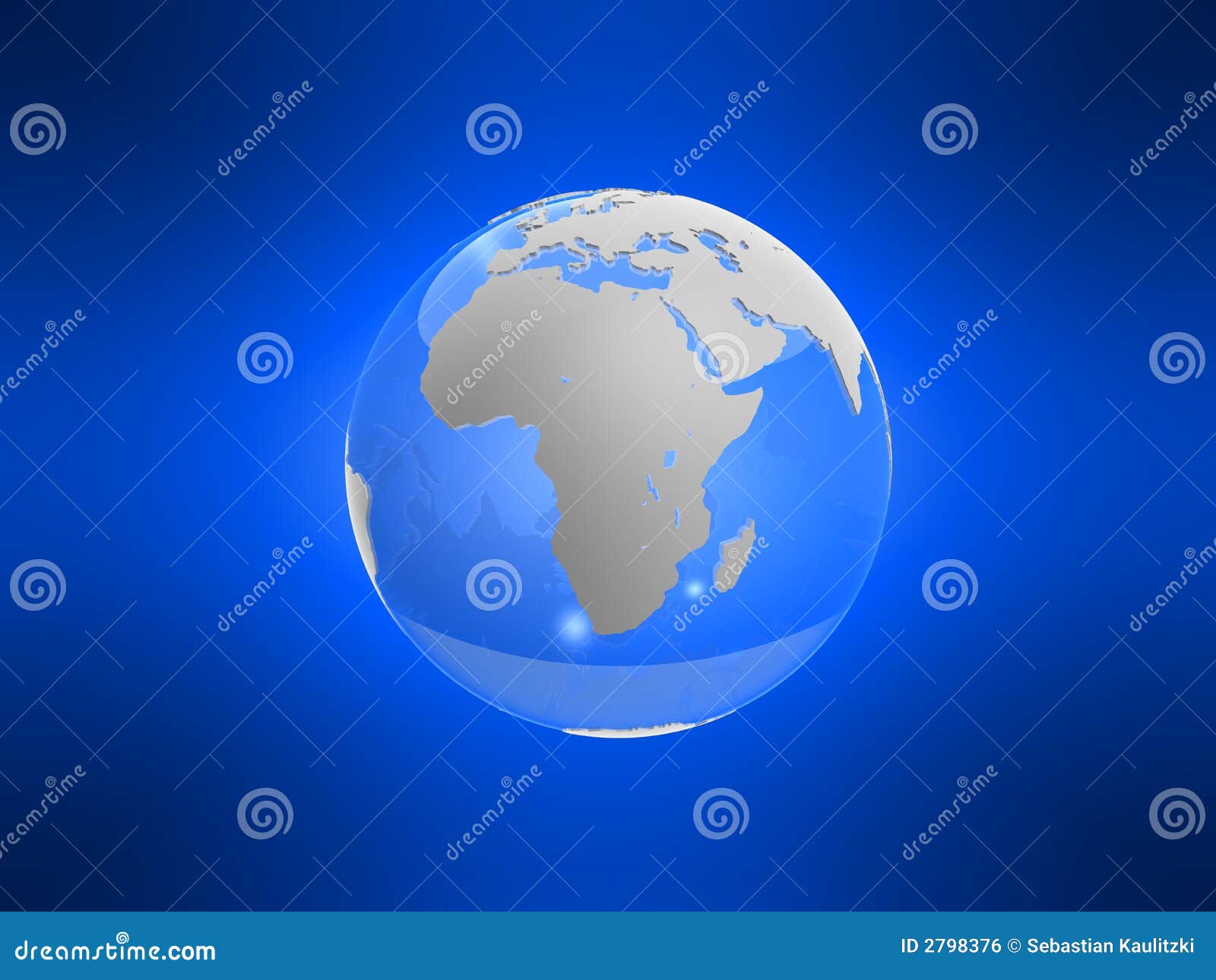 Blue globe stock illustration. Illustration of blue, time - 2798376