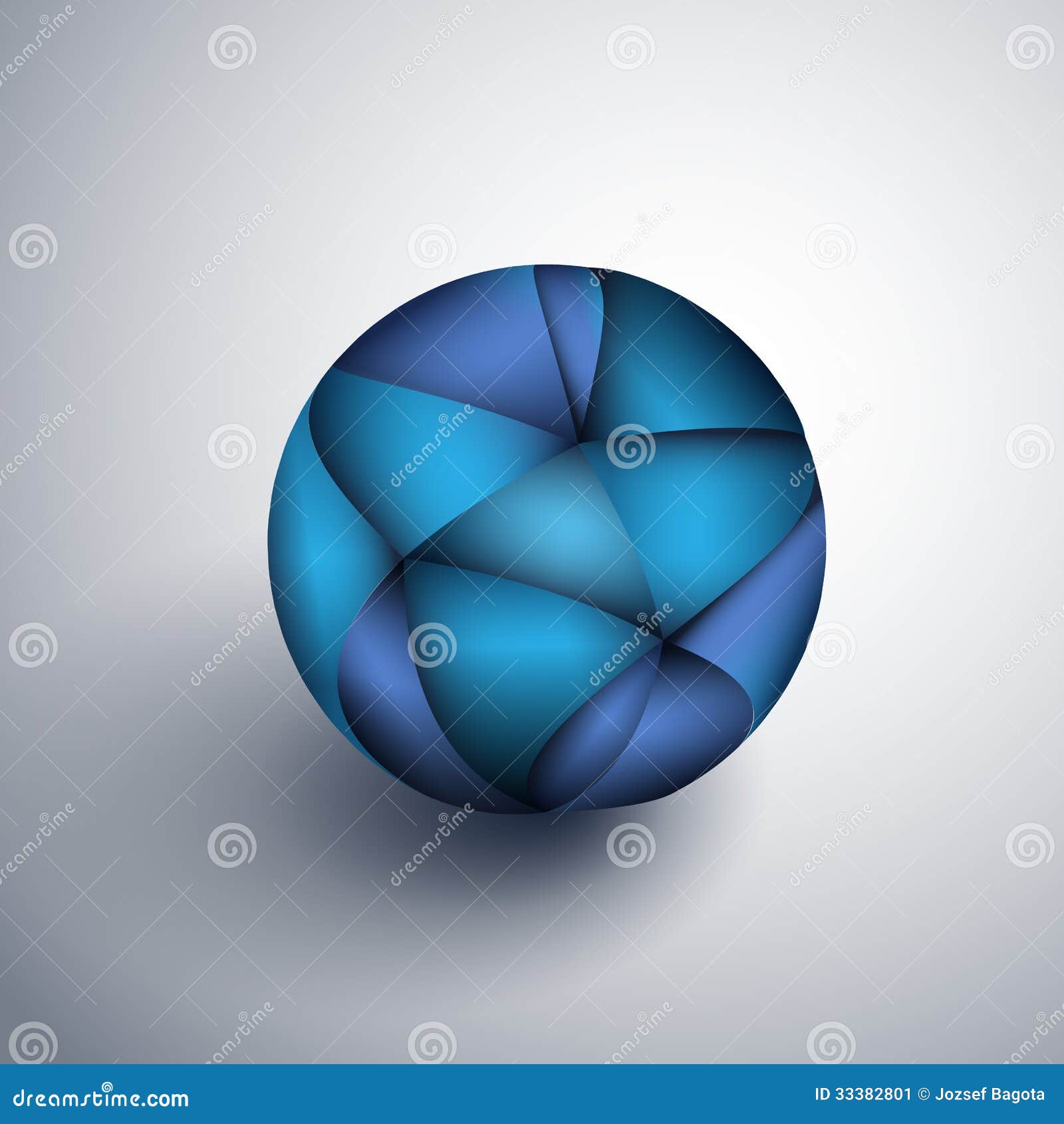 Blue Globe Design stock vector. Illustration of background - 33382801