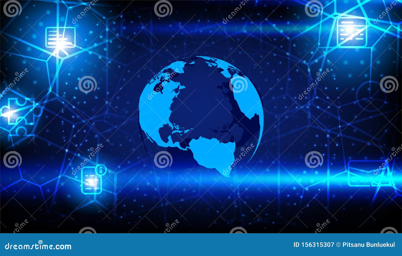 Globe Of Various Languages Icon In Cartoon Style Isolated On White ...