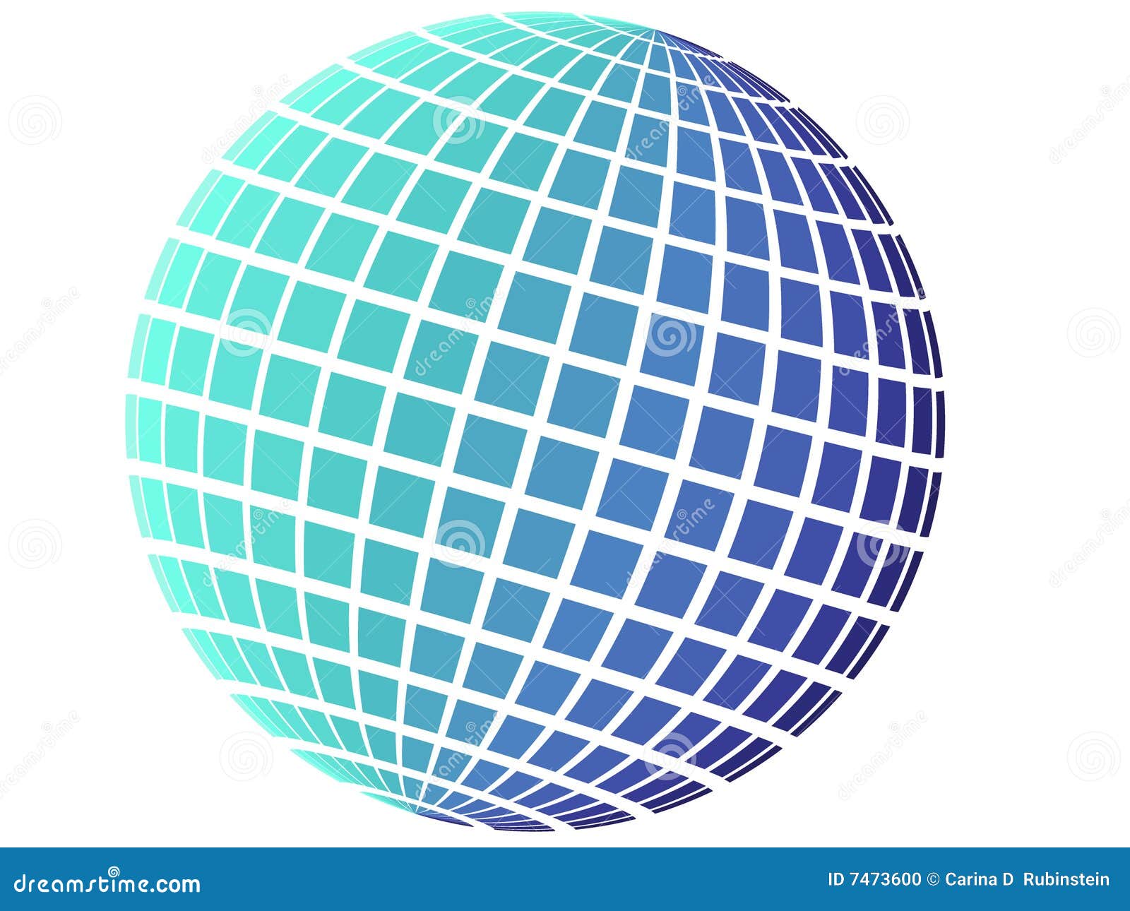 Blue Globe With Copyspace Stock Photo | CartoonDealer.com #5999730