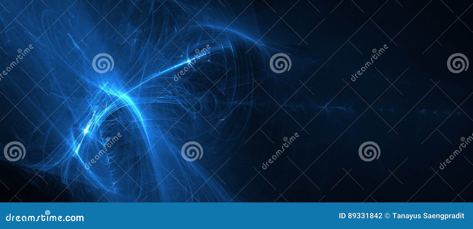 Blue glow energy wave. stock illustration. Illustration of motion ...